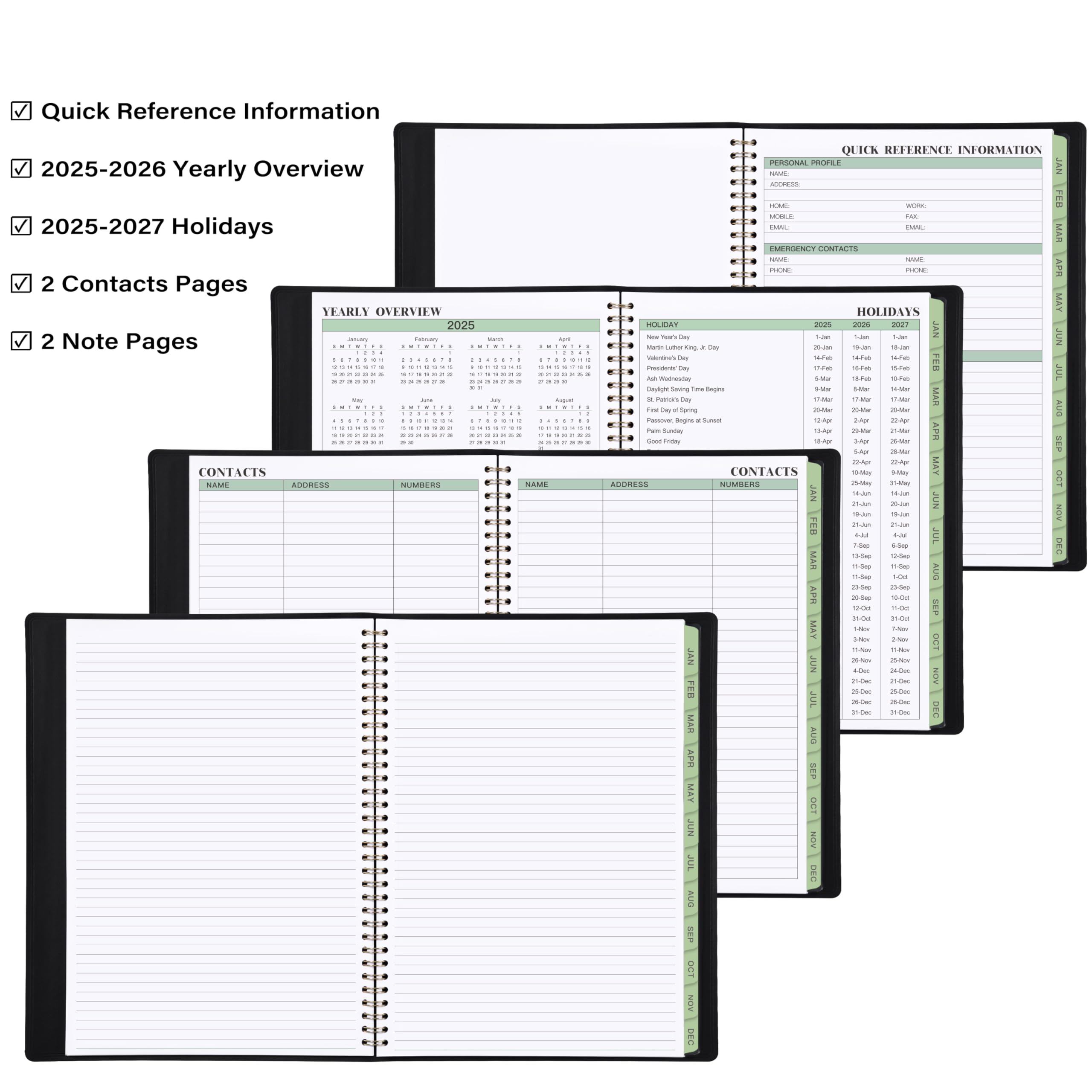 Snapklik.com : 2025 Planner - Weekly & Monthly Planner Notepad 2025, 11 ...