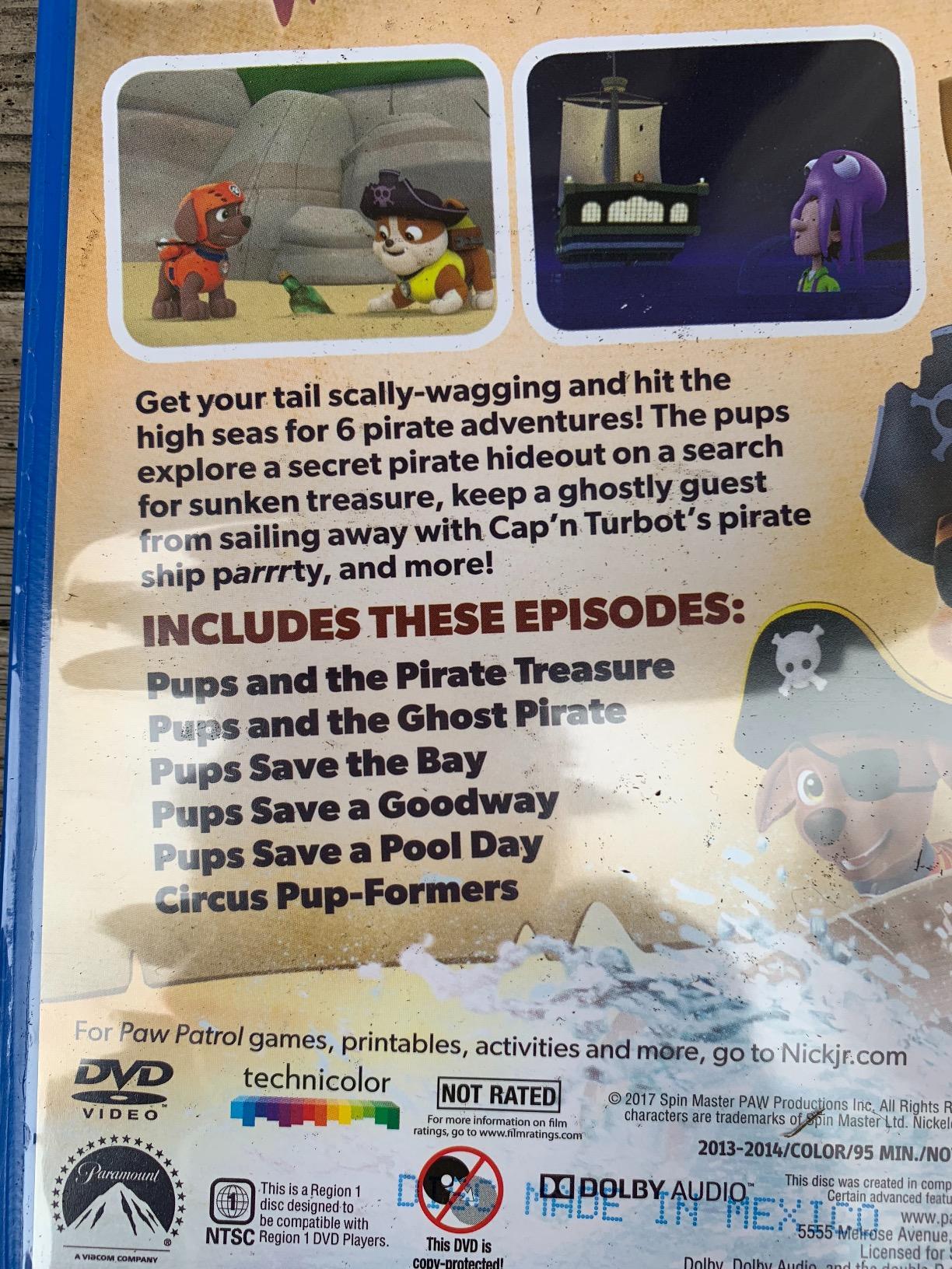 Amazon.com: PAW Patrol: The Great Pirate Rescue! : PAW PATROL: THE ...