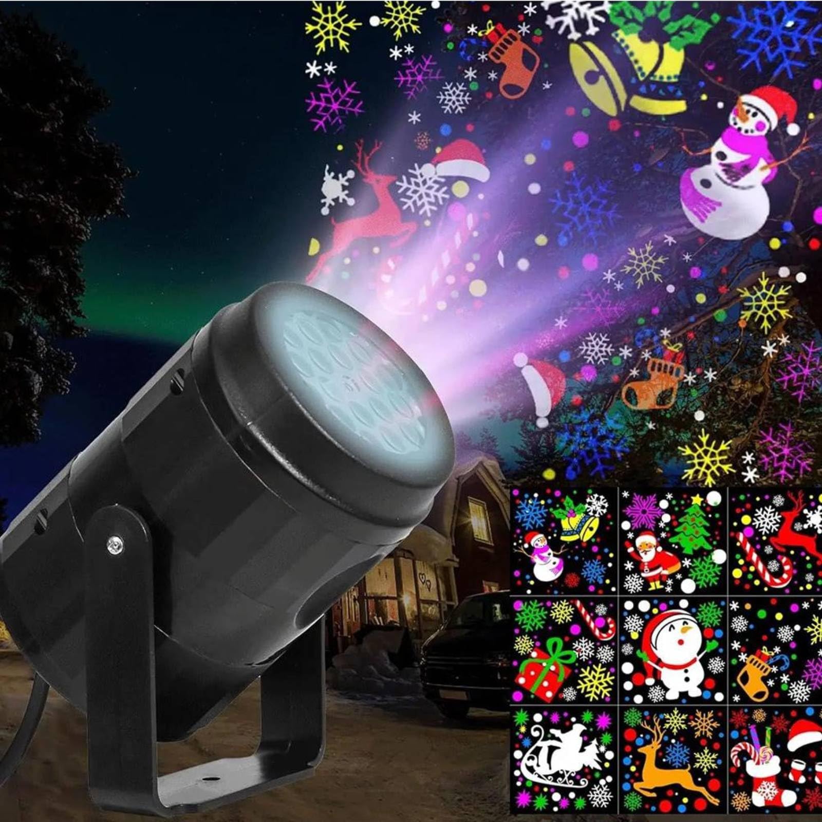 Amazon.com: Christmas LED Projector Lights, Holiday Projector for Xmas ...