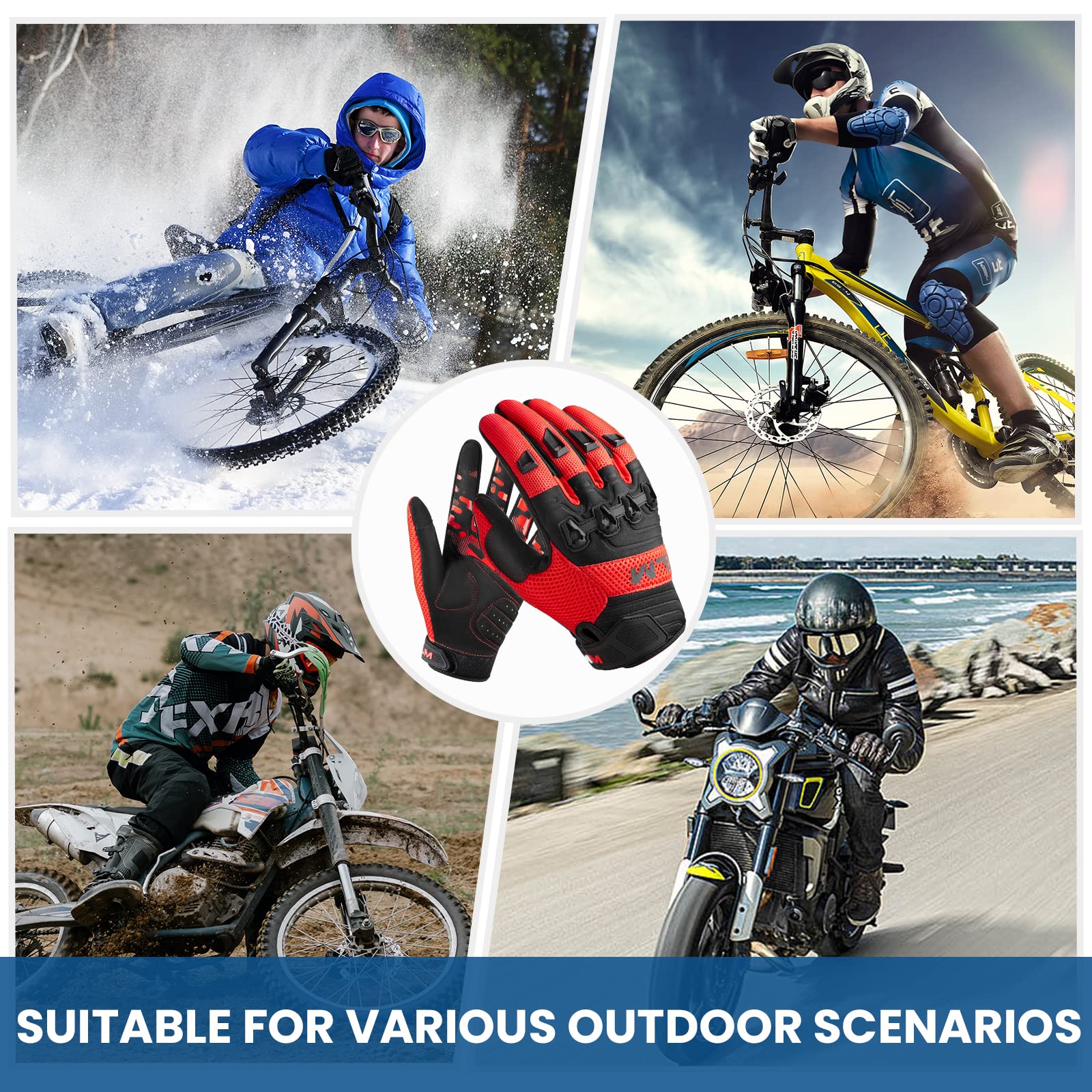 Snapklik.com : Dirt Bike Motorcycle Gloves Dirtpaw Motocross Gloves ...