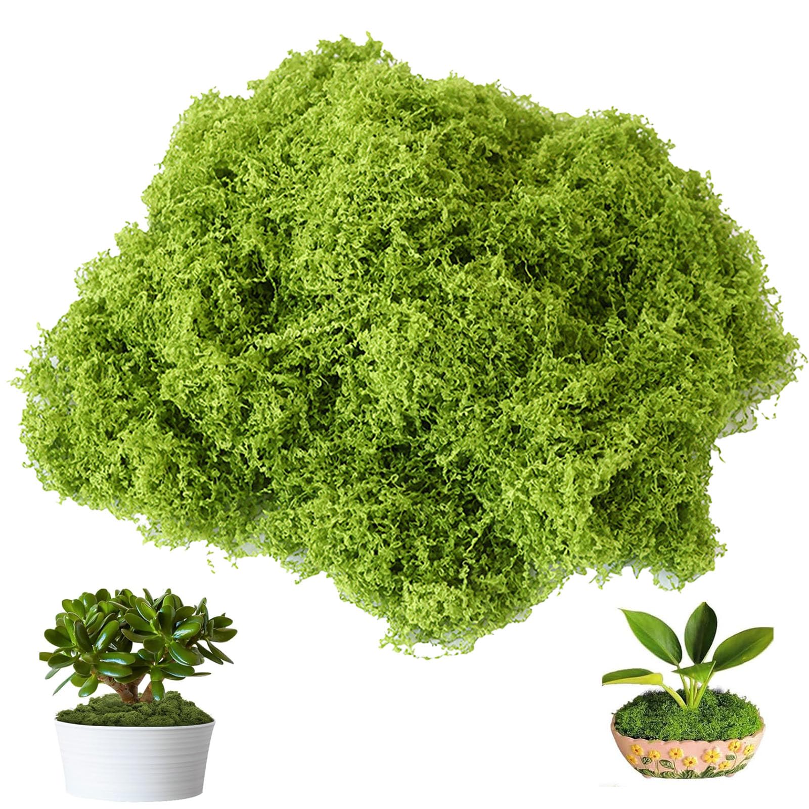 Amazon.de: GFTCGK Kunstmoos Zum Dekorieren,Moos,150g Für Moosbilder ...