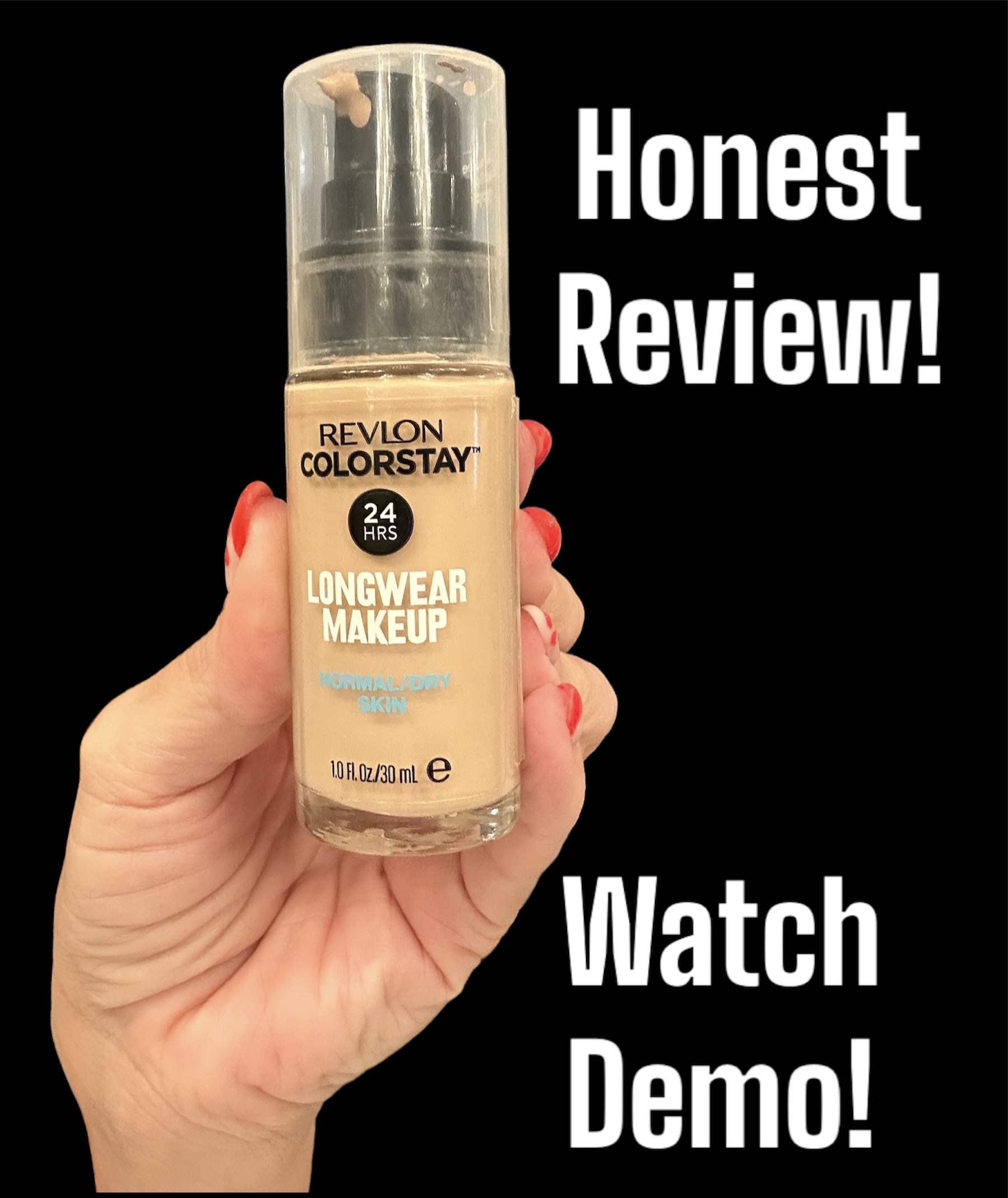 Watch Revlon Colorstay 24hr. foundation! Demo! on Amazon Live