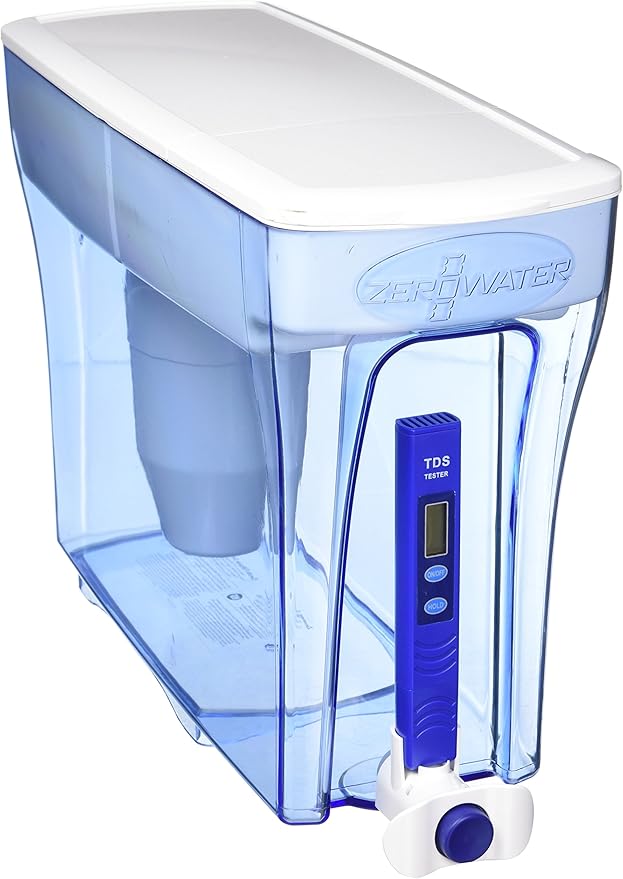 Amazon.com: ZeroWater 30 Cup Ready-Pour 5-stage Water Filter Dispenser ...