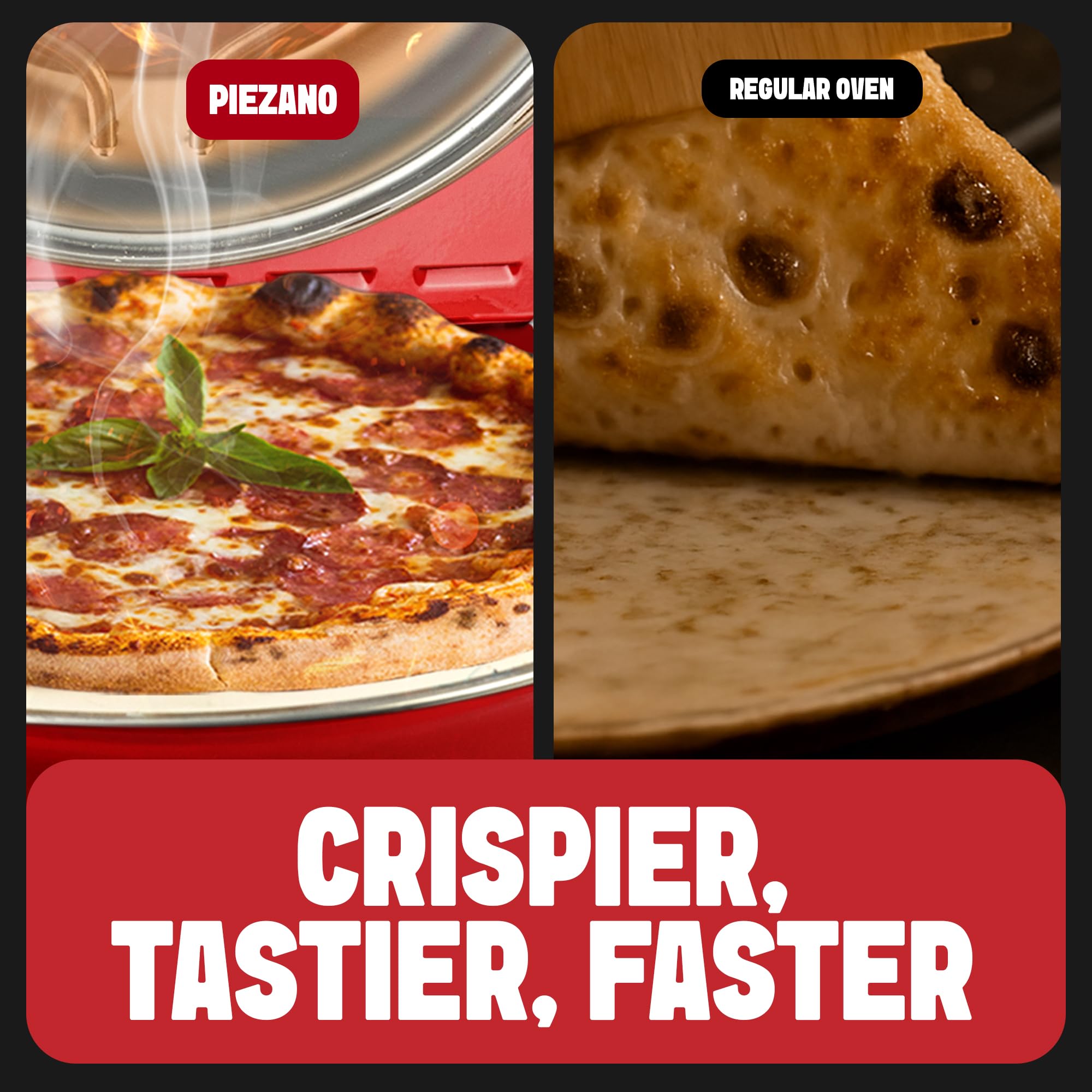 PIEZANO Crispy Crust Pizza Oven Review: Best Indoor Countertop Pizza ...