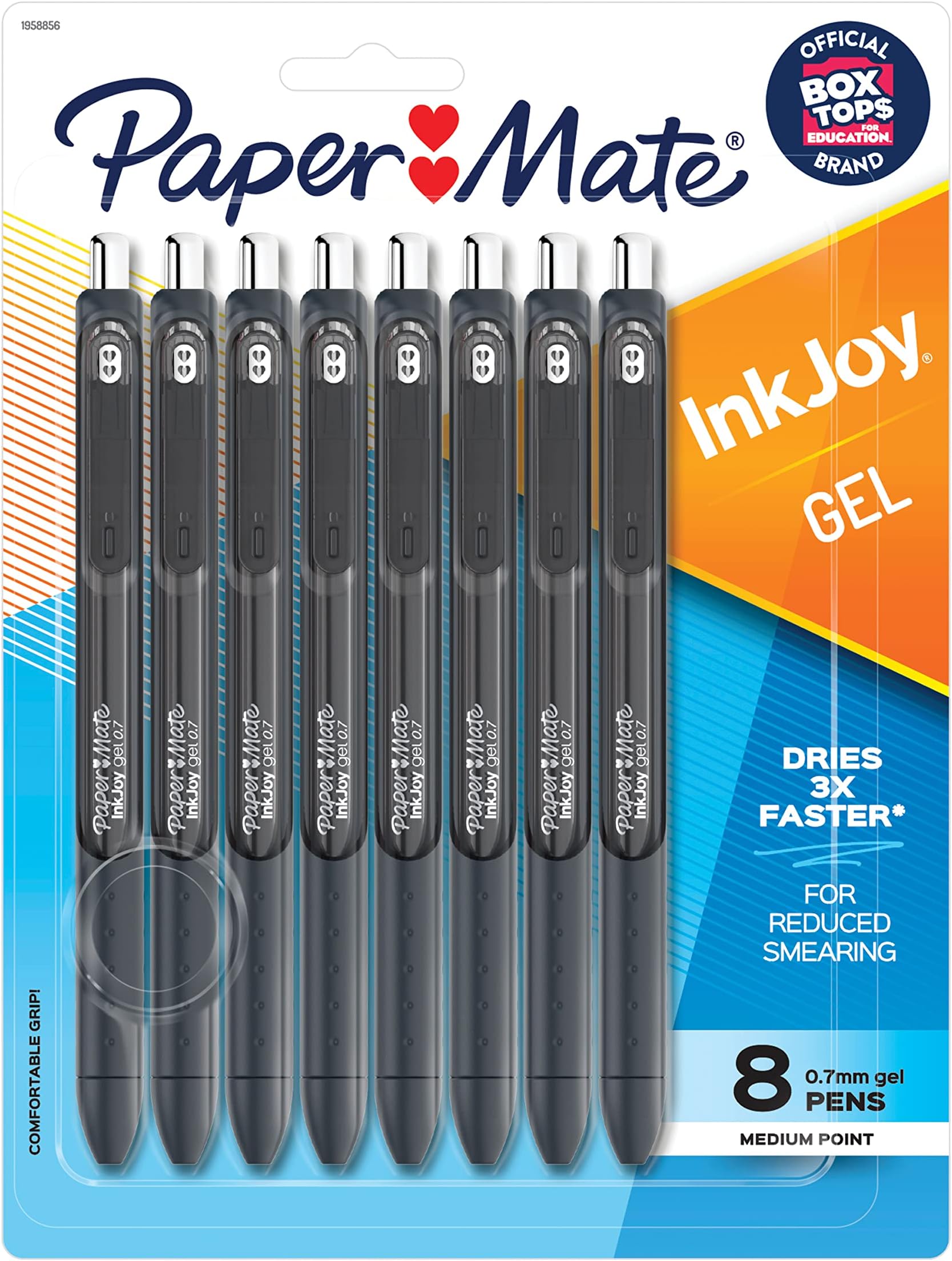 Amazon.com: Paper Mate INKJOY Gel Pen, Retractable, Medium 0.7 MM ...
