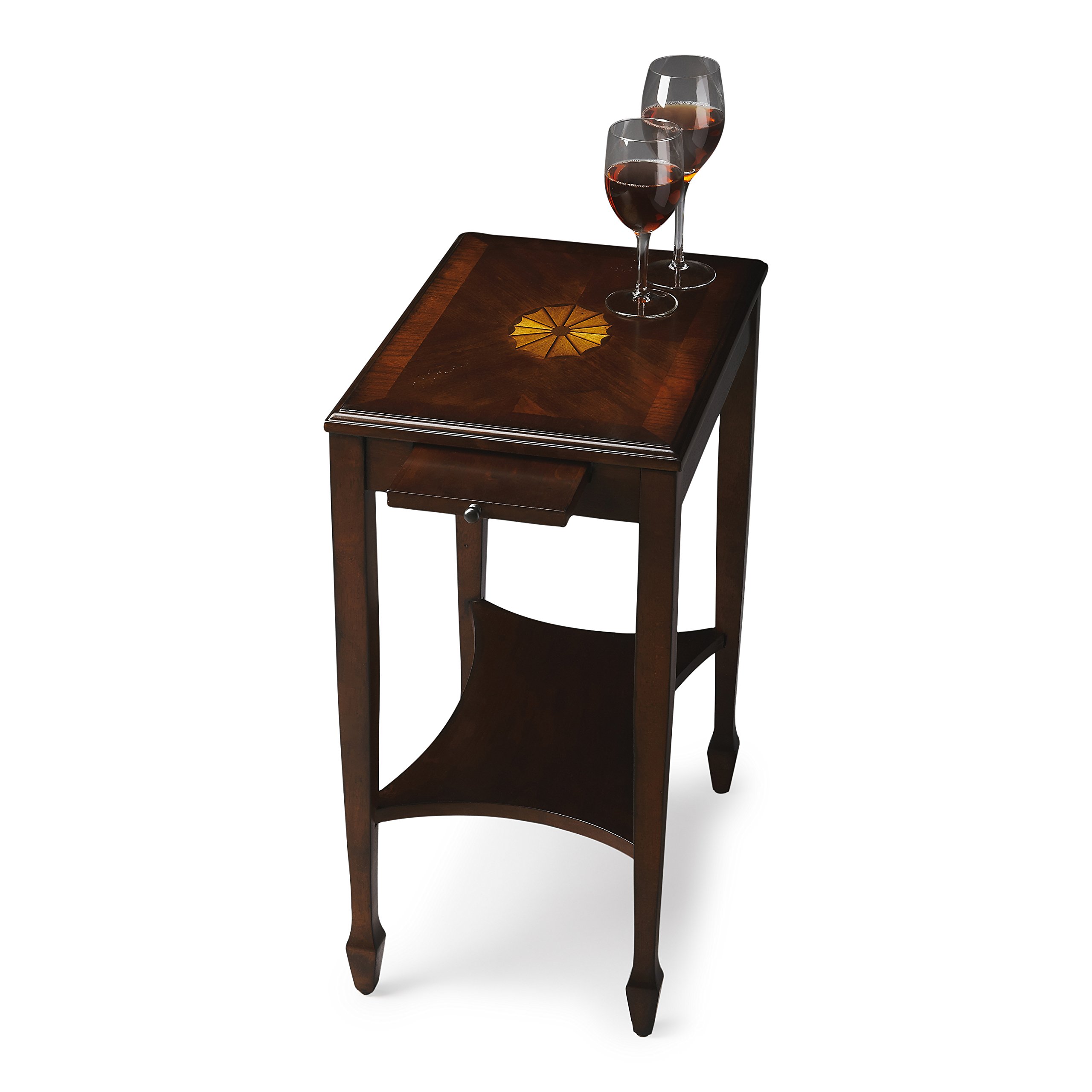 Amazon.com : Butler Gilbert Plantation Cherry Side Table : End Tables ...