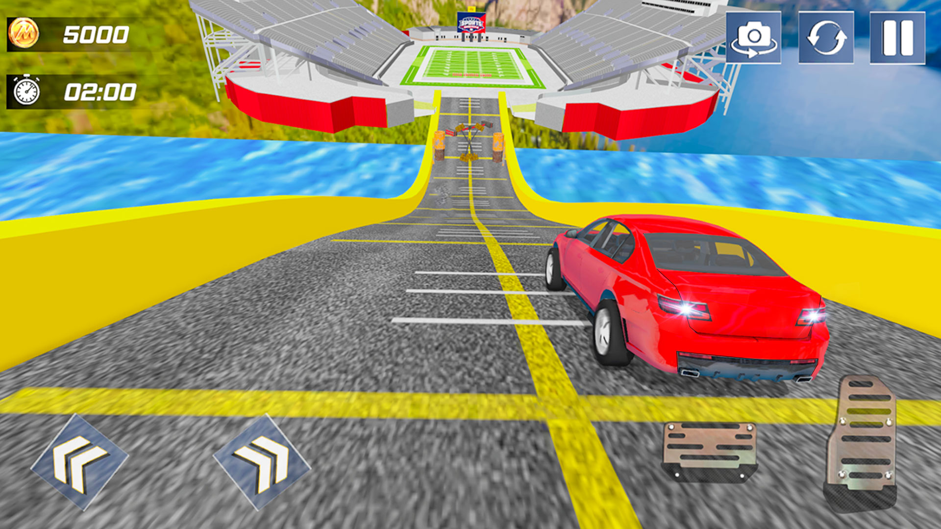 Extreme Car Crash Simulator Mega Death Ramp Demolition Derby Car Crash ...