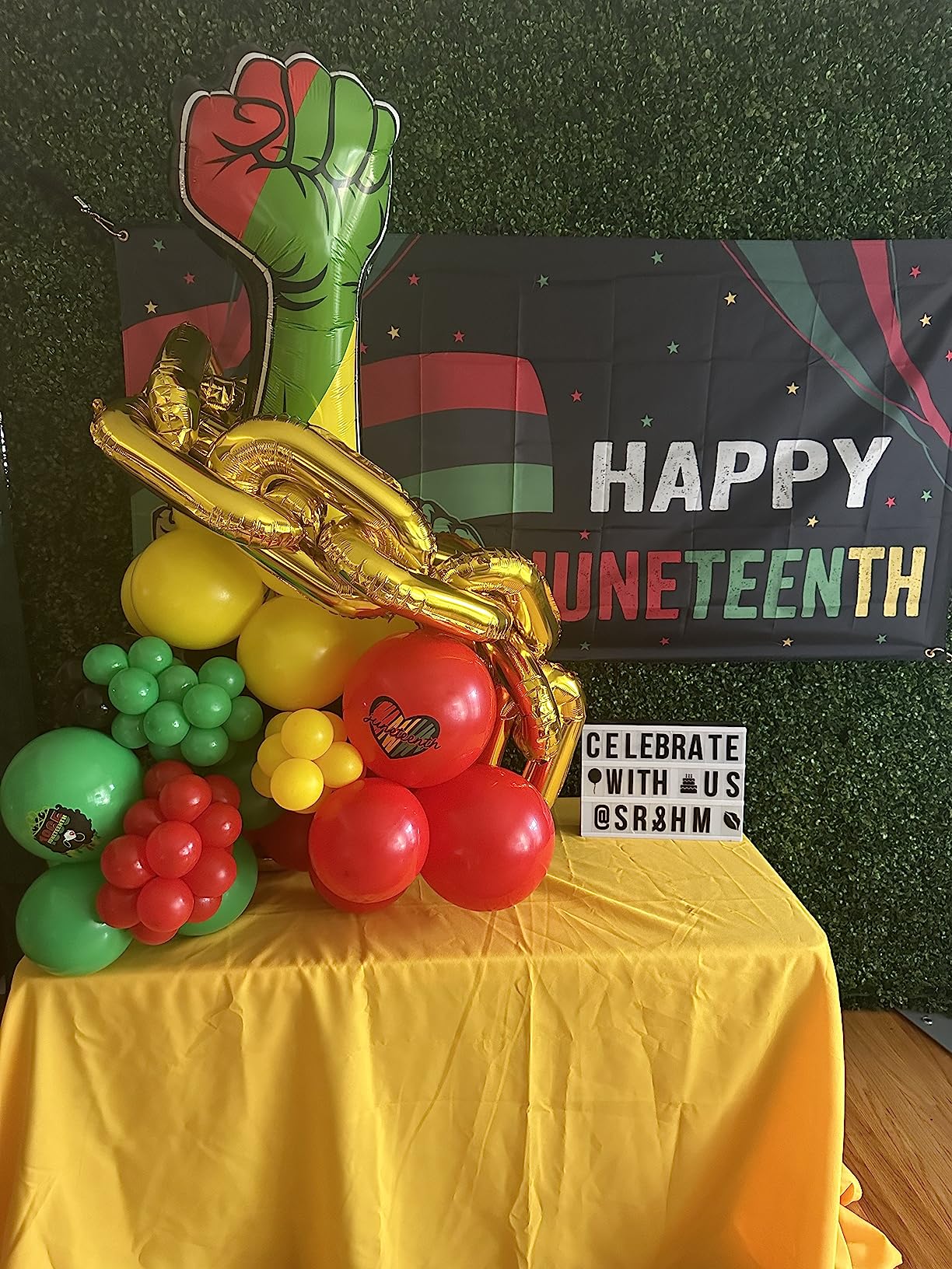 Amazon.com: ANYMONYPF 142 pcs Juneteenth Balloons Arch Garland Party ...