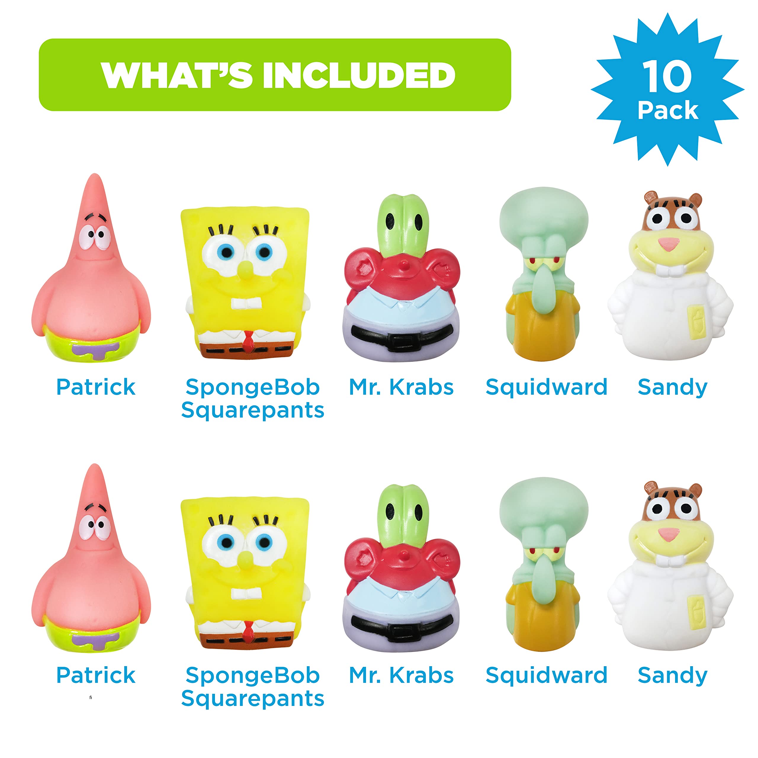 Spongebob Finger Puppets