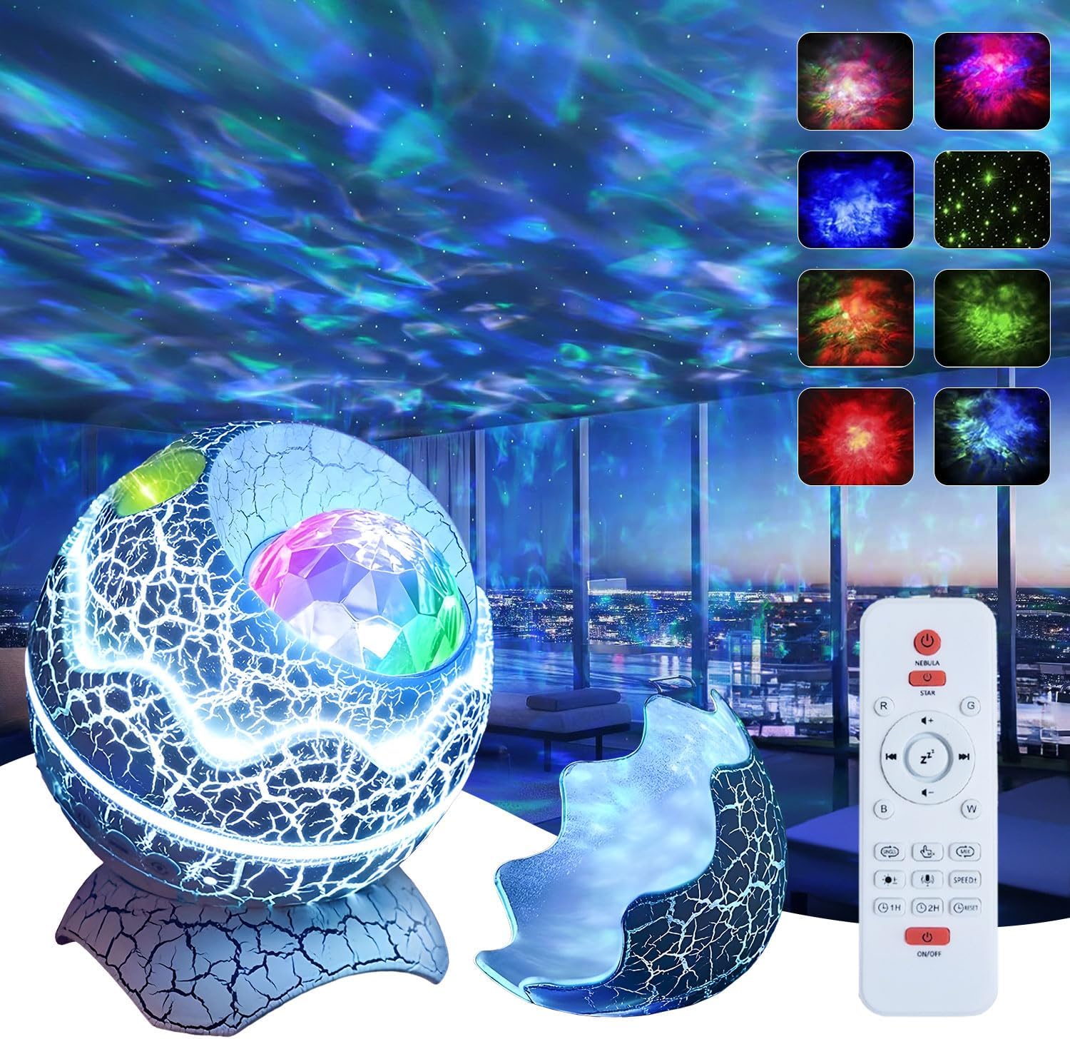 Proyector de Estrellas, Lámpara de Proyector de Galaxias y Nebulosa con ...