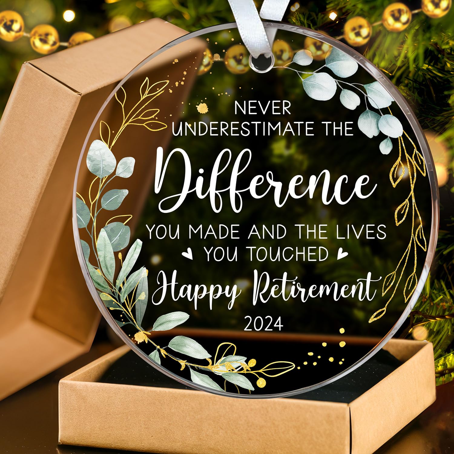 Amazon.com: HEXMOZ Retirement Ornament 2024 - Retirement Gifts for ...