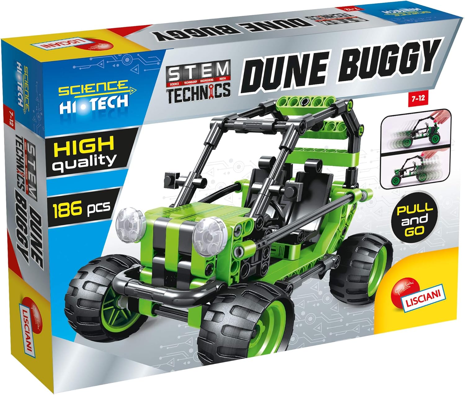 Amazon.com: Lisciani EX77311 Scienza Hi Tech Stem Technics Dune Buggy ...