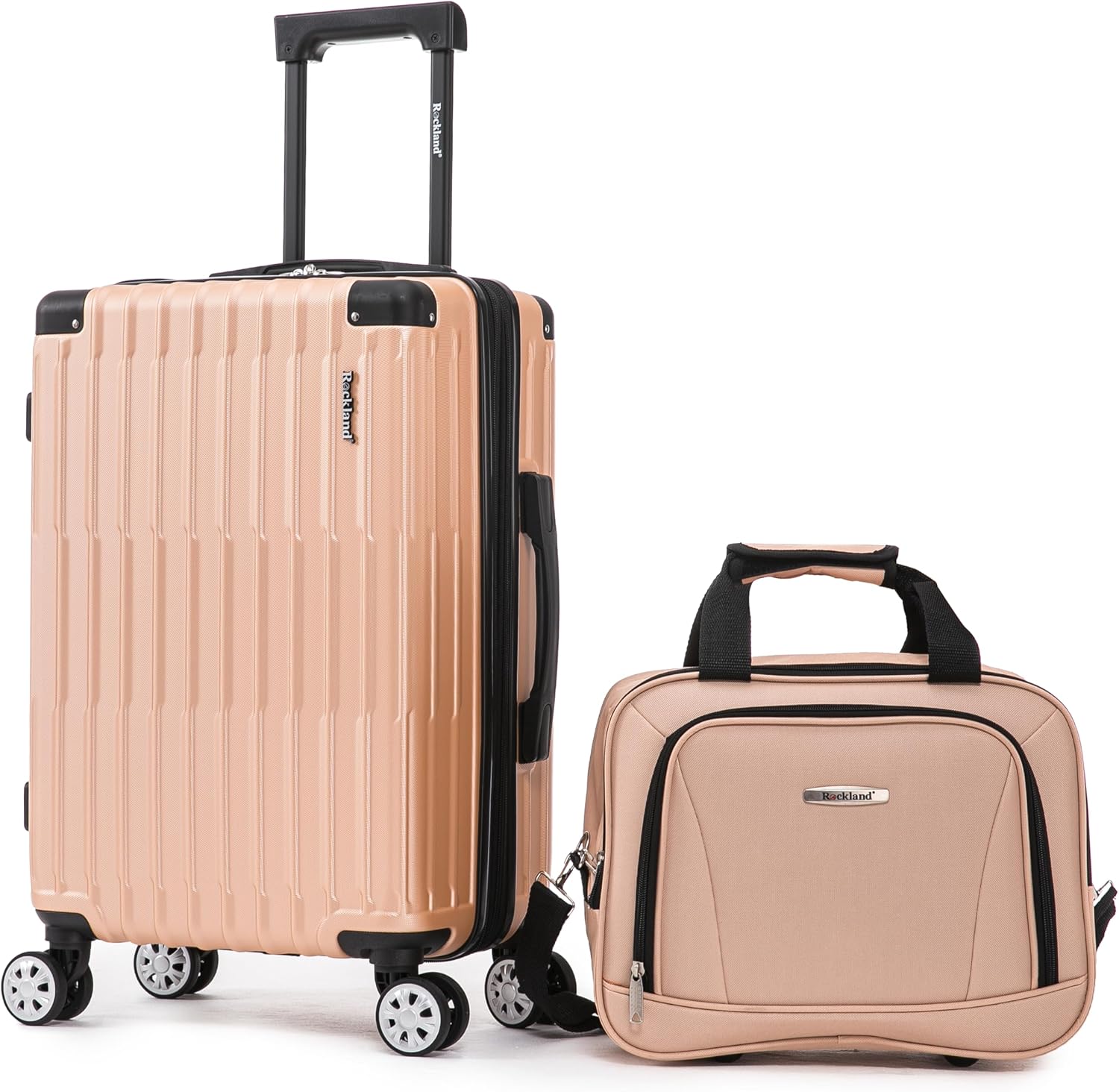 Amazon.com | Rockland Napa Valley 2 Piece Luggage Set, 20" Carry-on ...