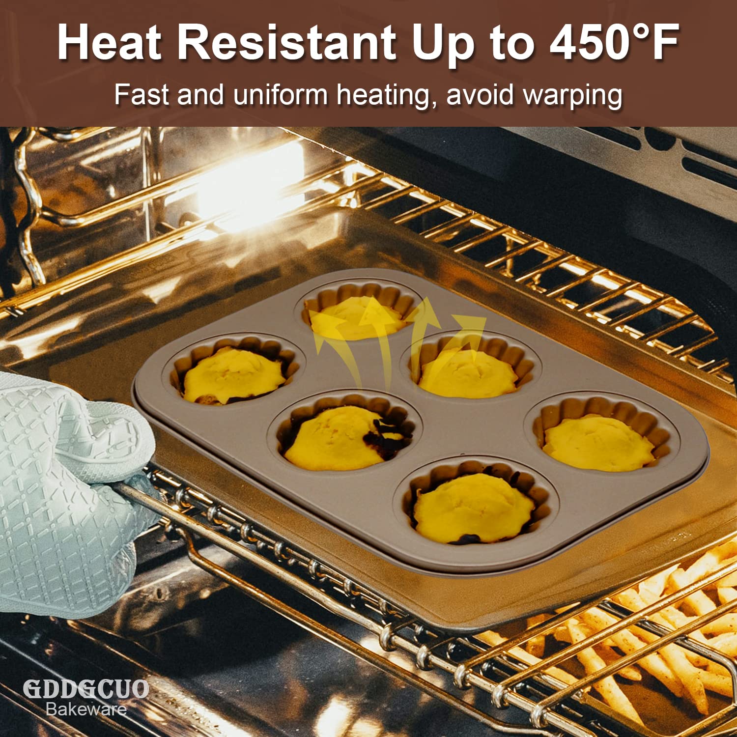 Snapklik.com : Madeleine Pans, 2 Pack Non-Stick Spherical Shell ...