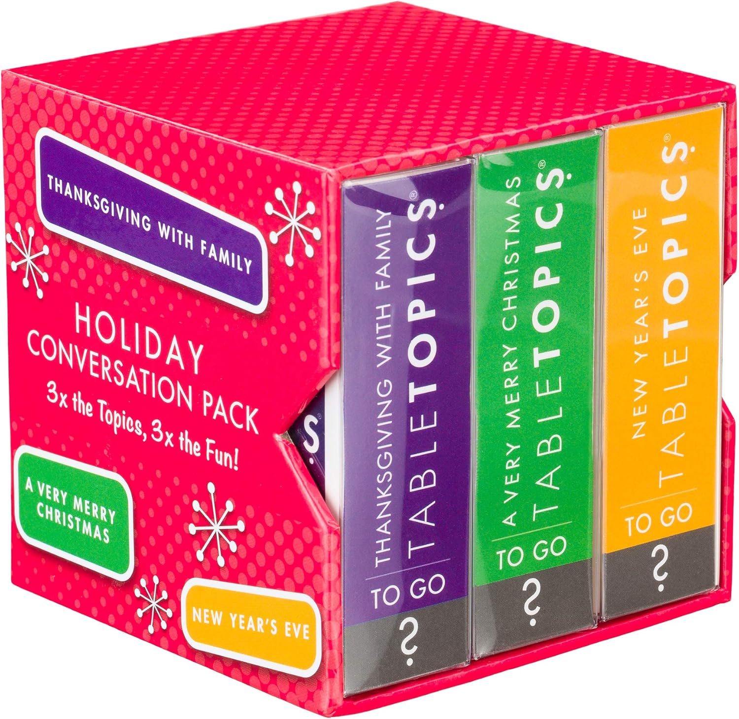 Amazon.com: TableTopics Holiday Conversation Pack Card Game - 120 ...