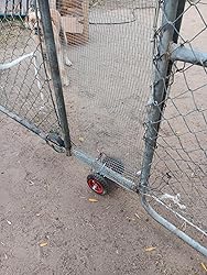 Amazon.com: USCaster 6inch Rolling Gate Wheel Prevent Gate from ...