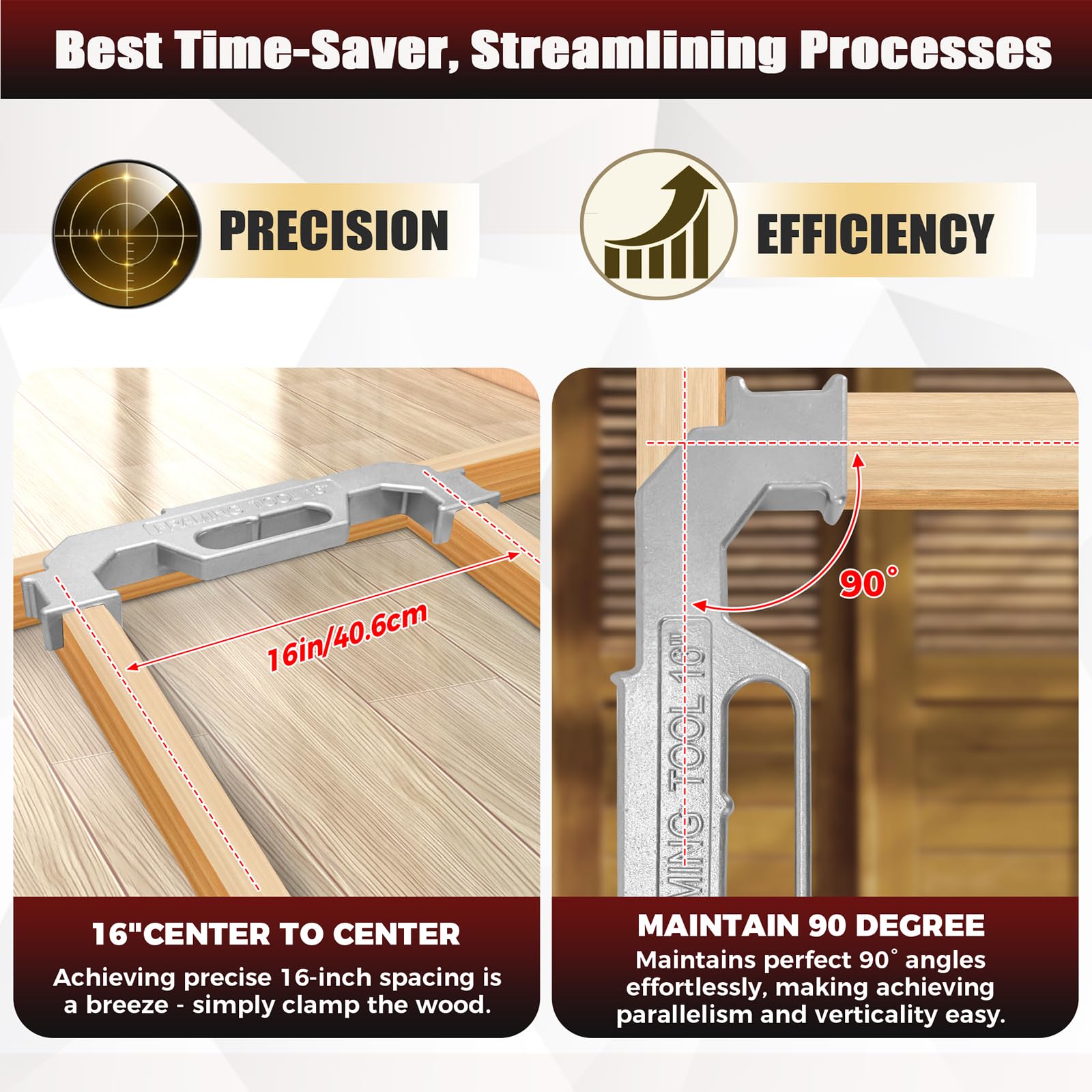 Near Me 16 Inch Framing Spacing Tool - Precision Framing Tool For ...