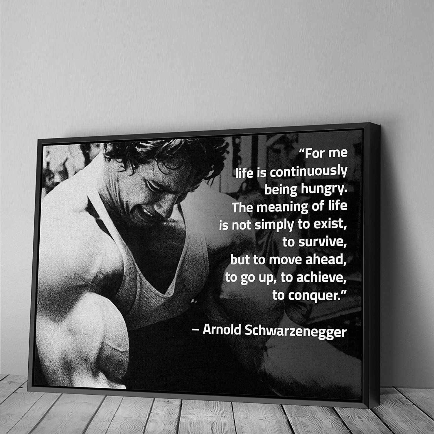 Arnold Schwarzenegger Bodybuilding Quotes Conquer