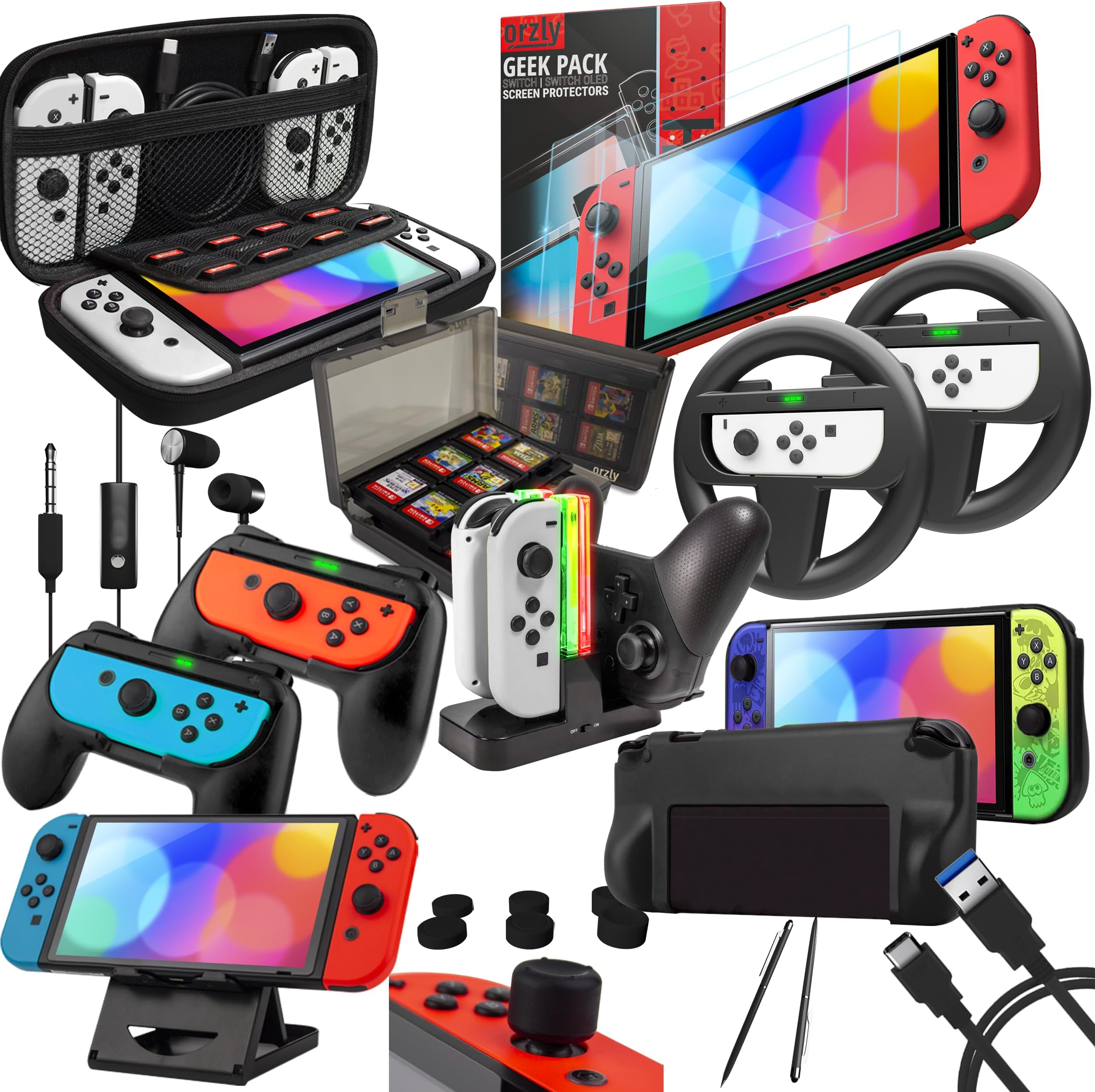 Amazon.com: Switch Sports Accessories Bundle with Organizer Station ...