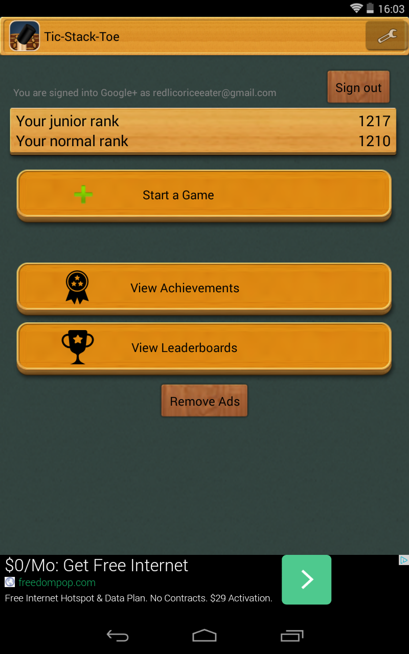 Tic-Stack-Toe - App on Amazon Appstore