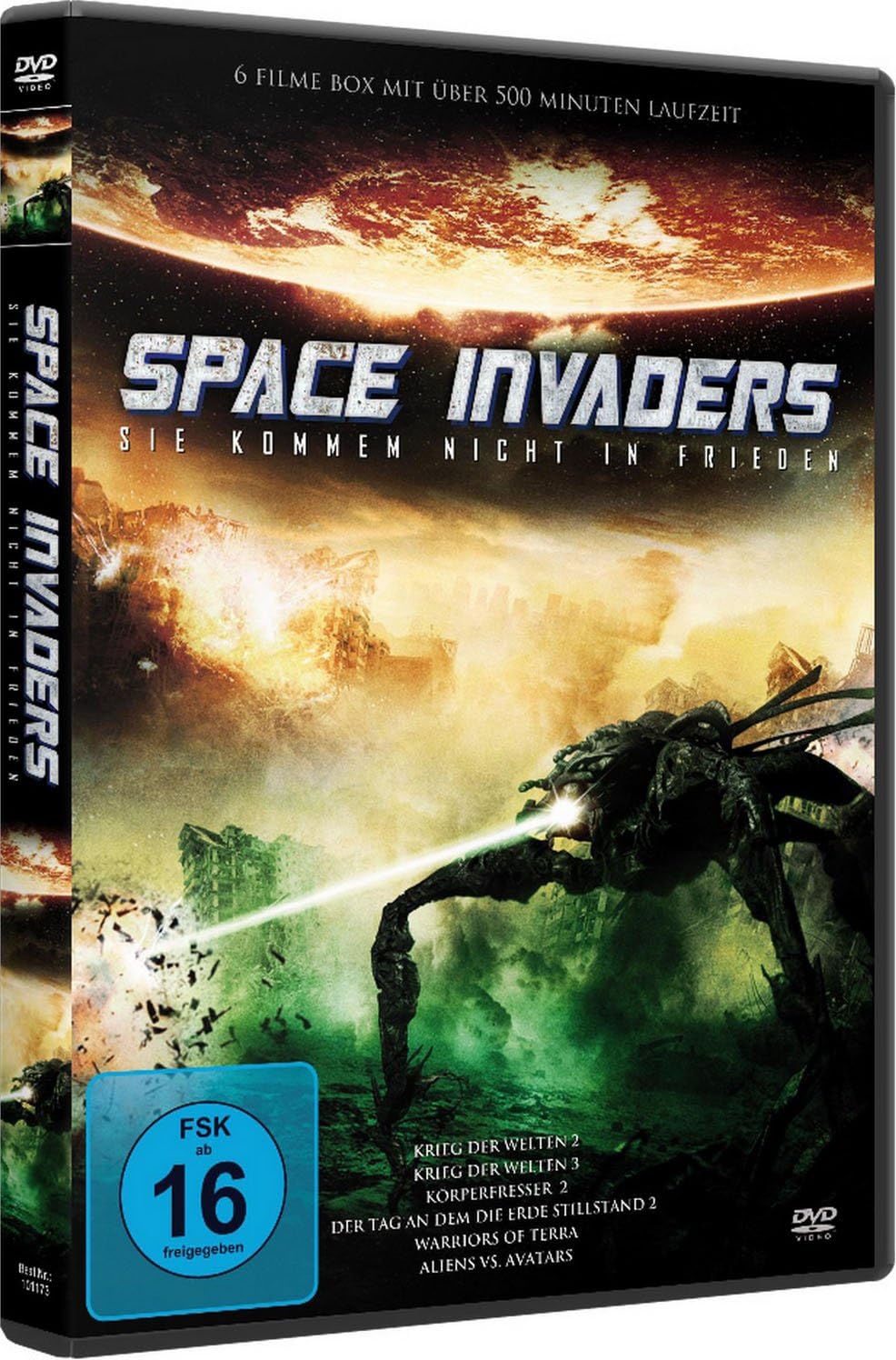 SPACE INVADERS - 6 Filme-Box: Amazon.co.uk: Cassie Fliegel, Jason ...