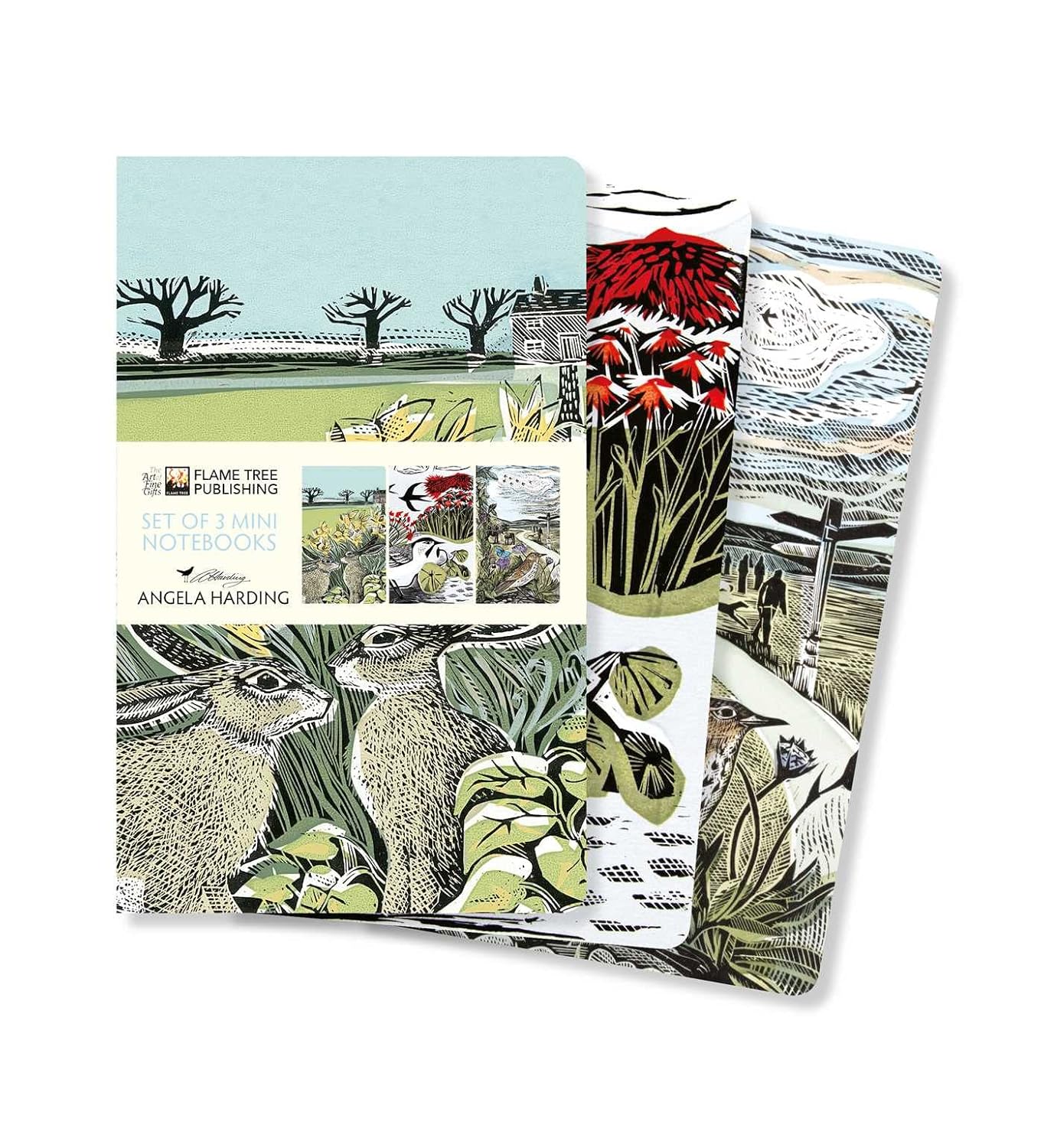 Angela Harding Set of 3 Mini Notebooks (Mini Notebook Collections ...