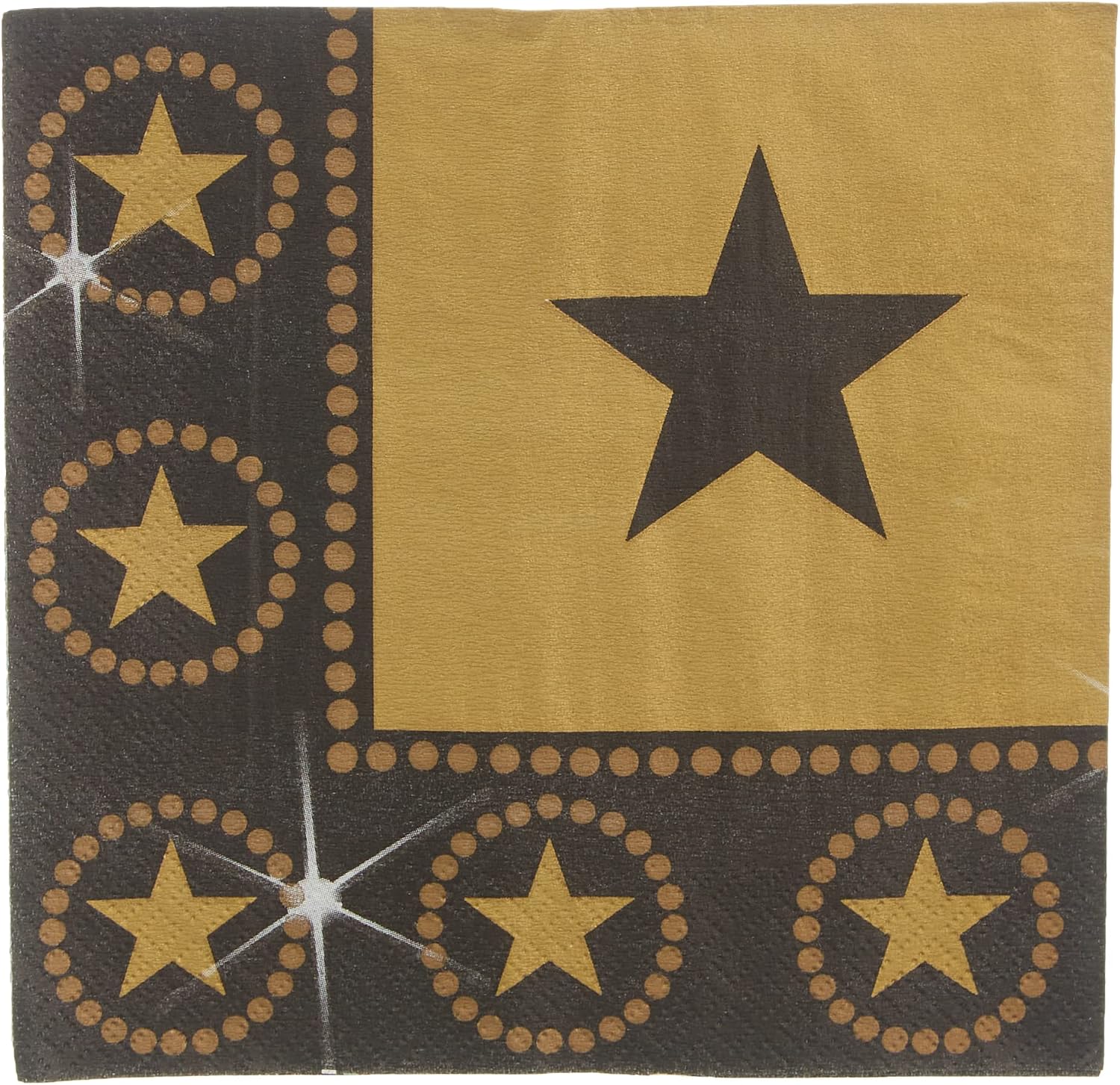 Amazon.com: Amscan Star Studded Hollywood Themed Party Lunch Napkins ...