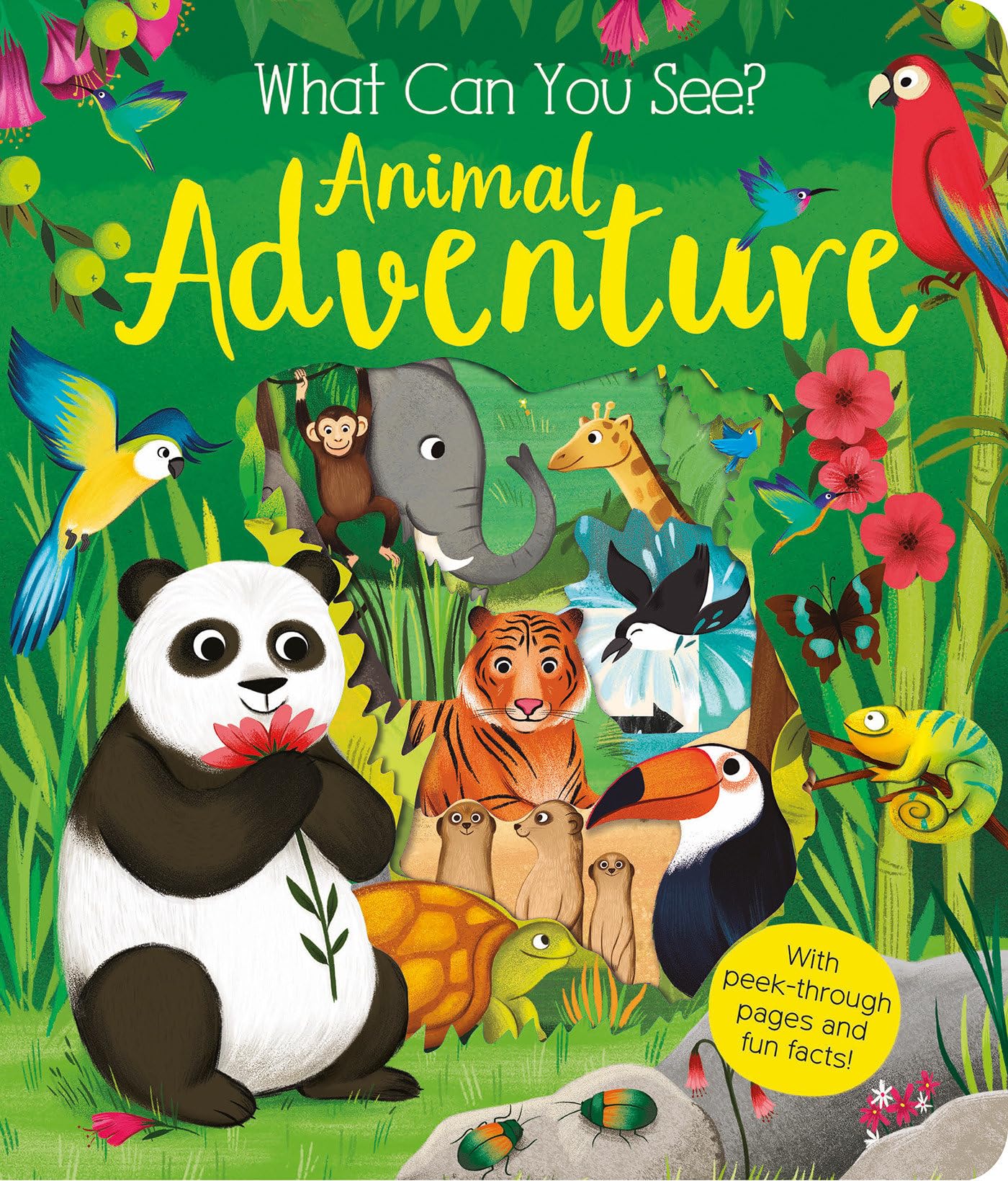 What Can You See? Animal Adventure: With Peek-Through Pages and Fun ...