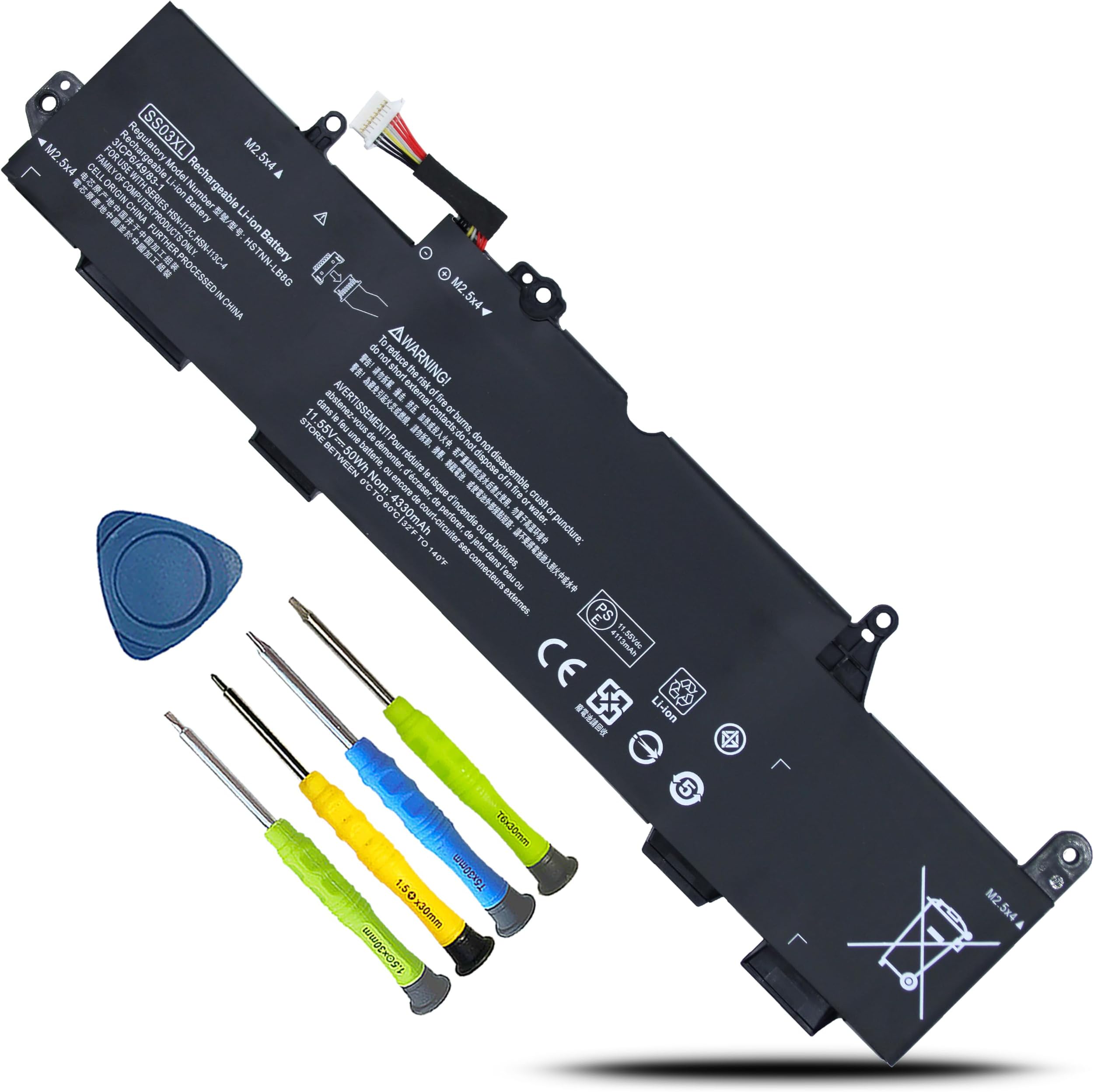 Amazon.com: FPRO SS03XL 933321-855 Battery for Hp EliteBook 840 G5 G6 ...