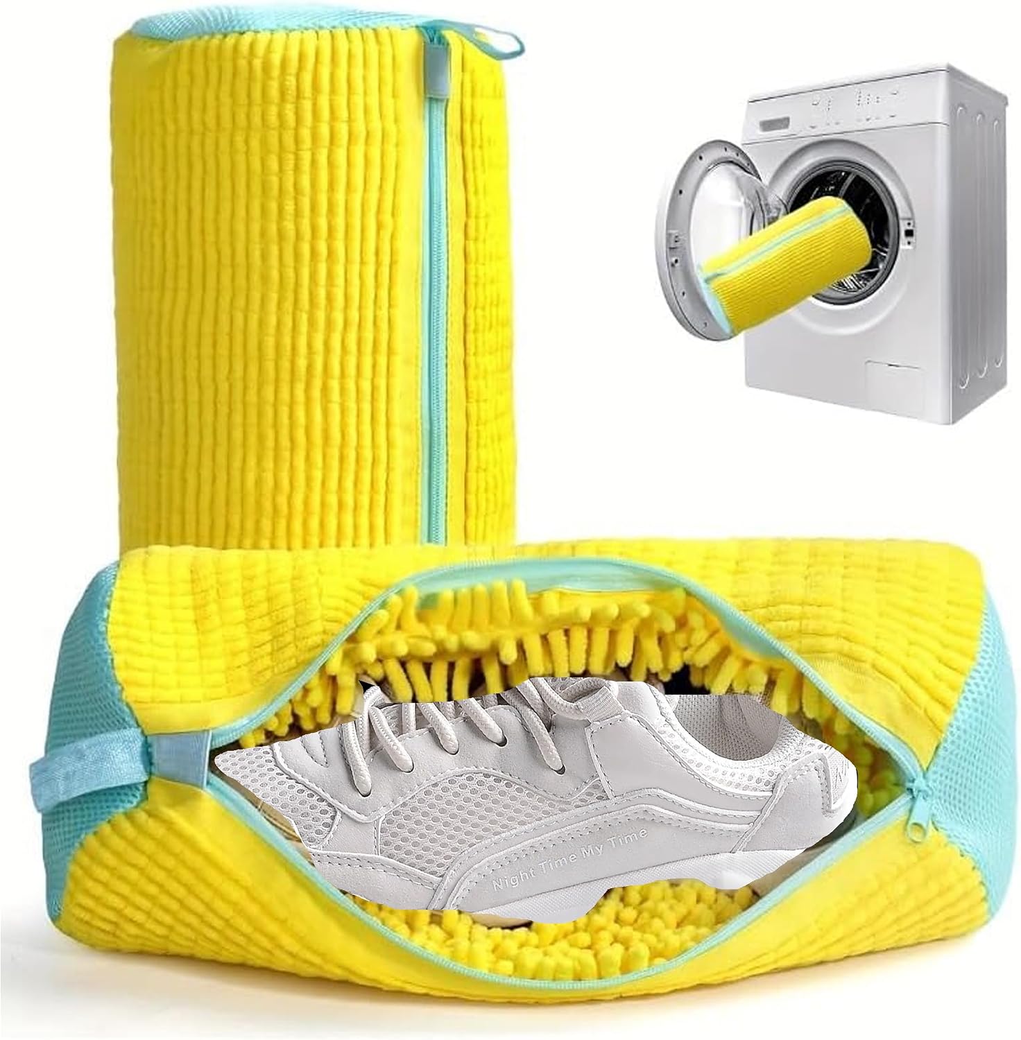 Amazon.com: Shoe Washing Machine Bag - 2 PcsResuable Shoe Bag for ...