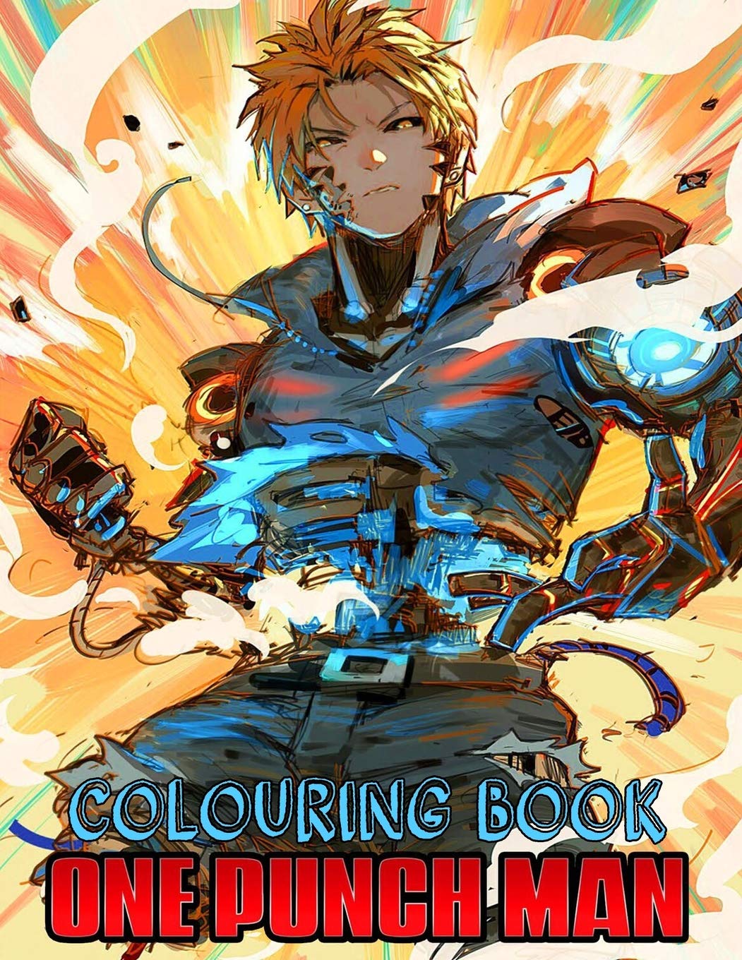 One Punch Man Colouring Book More Then 30 High Quality | Desertcart INDIA