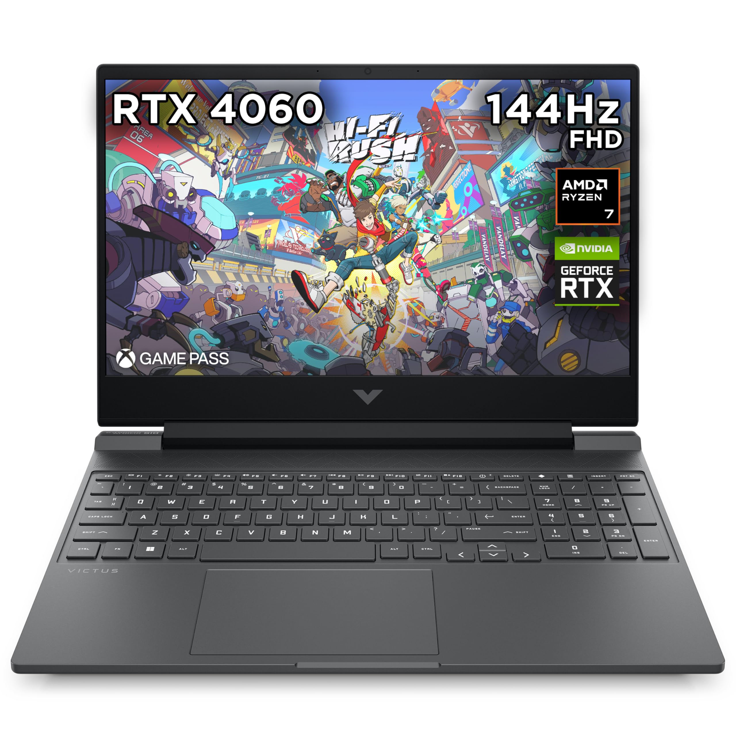 Buy HP Victus 15.6" Gaming Laptop | AMD Ryzen 7-8845HS | 16 GB RAM | 512 GB SSD | NVIDIA GeForce ...