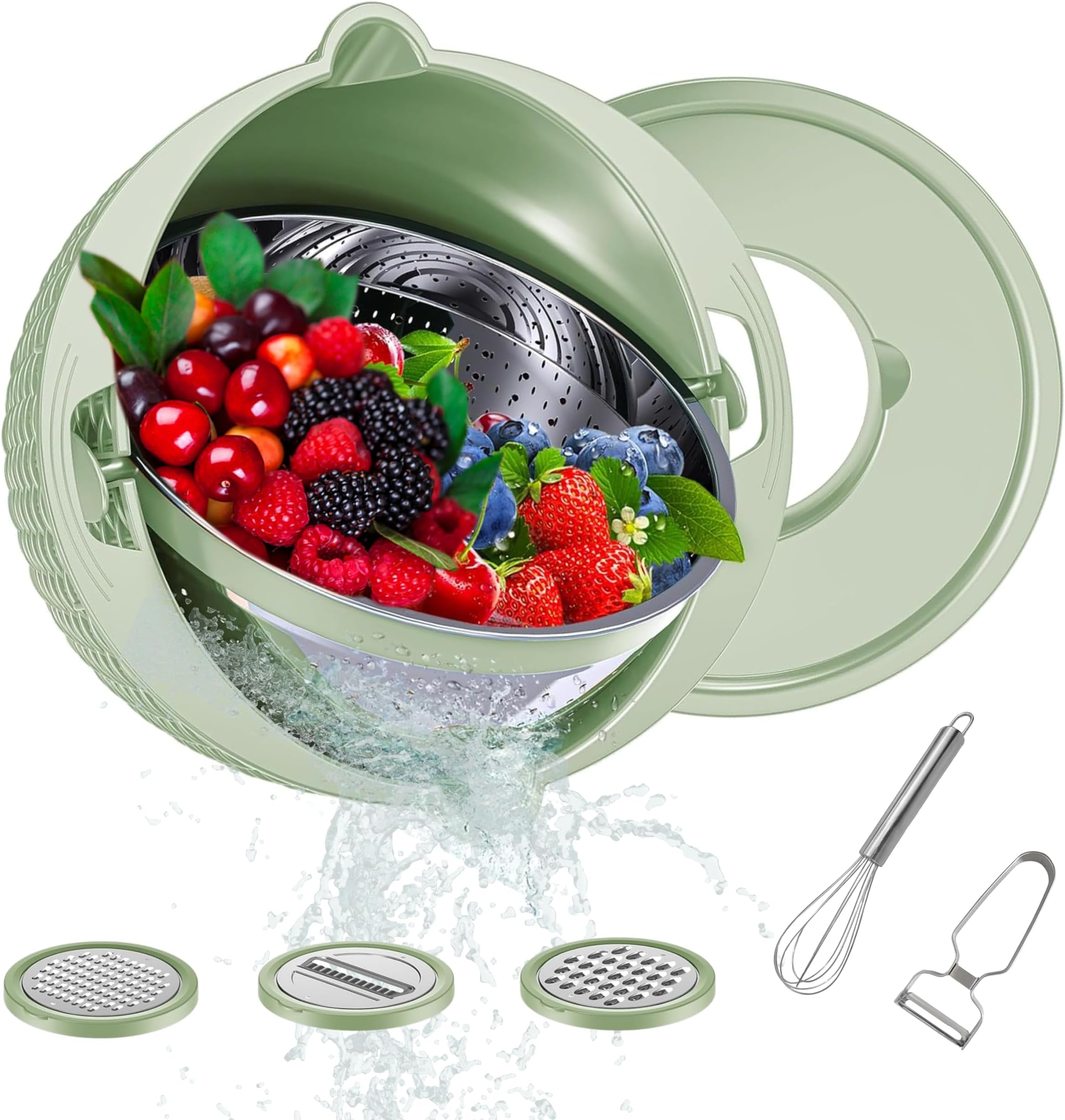 Amazon.com: Colander with Mixing Bowl: Home & Kitchen