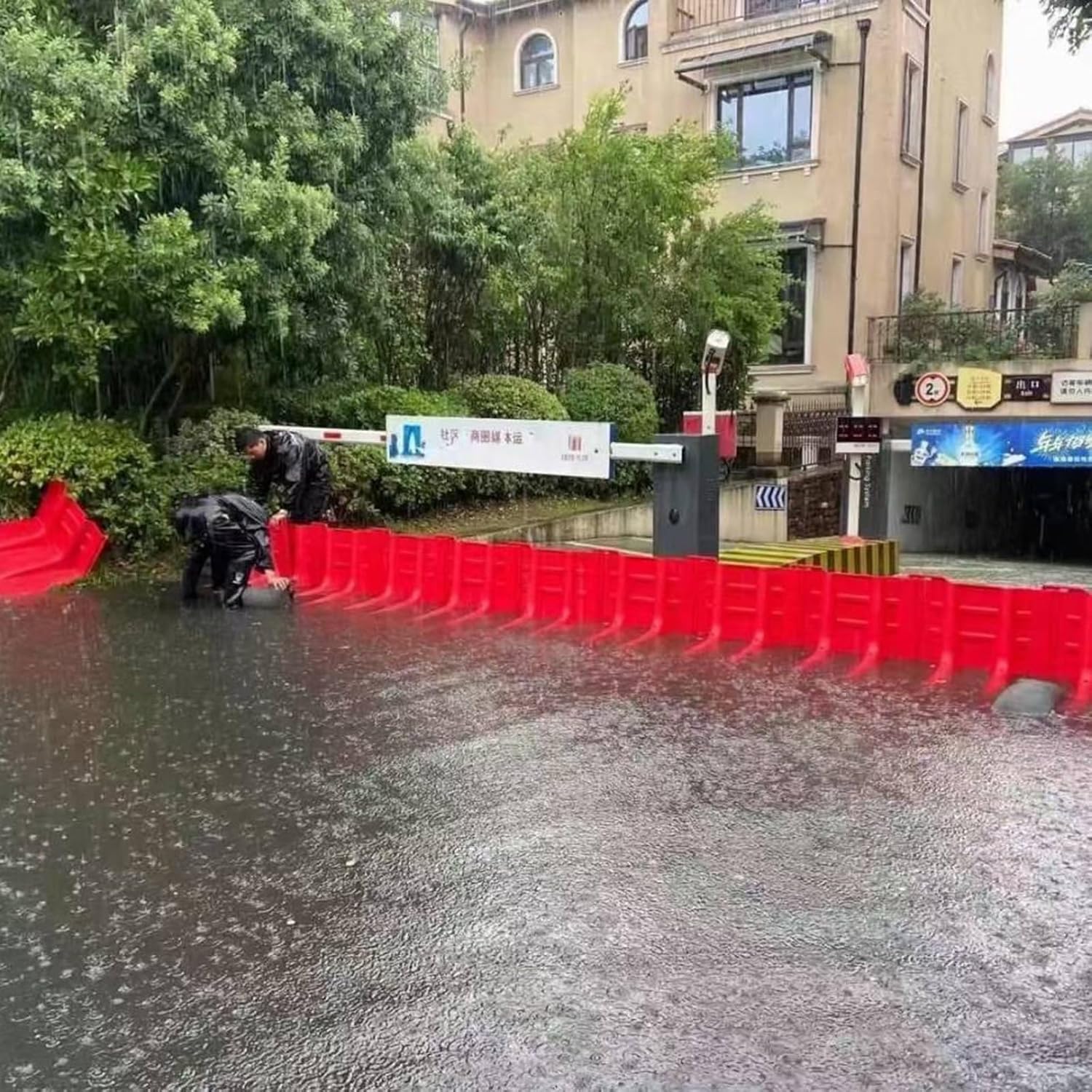 Amazon.com: Flood Prevention Barriers, L-Shaped Plastic ABS Water ...