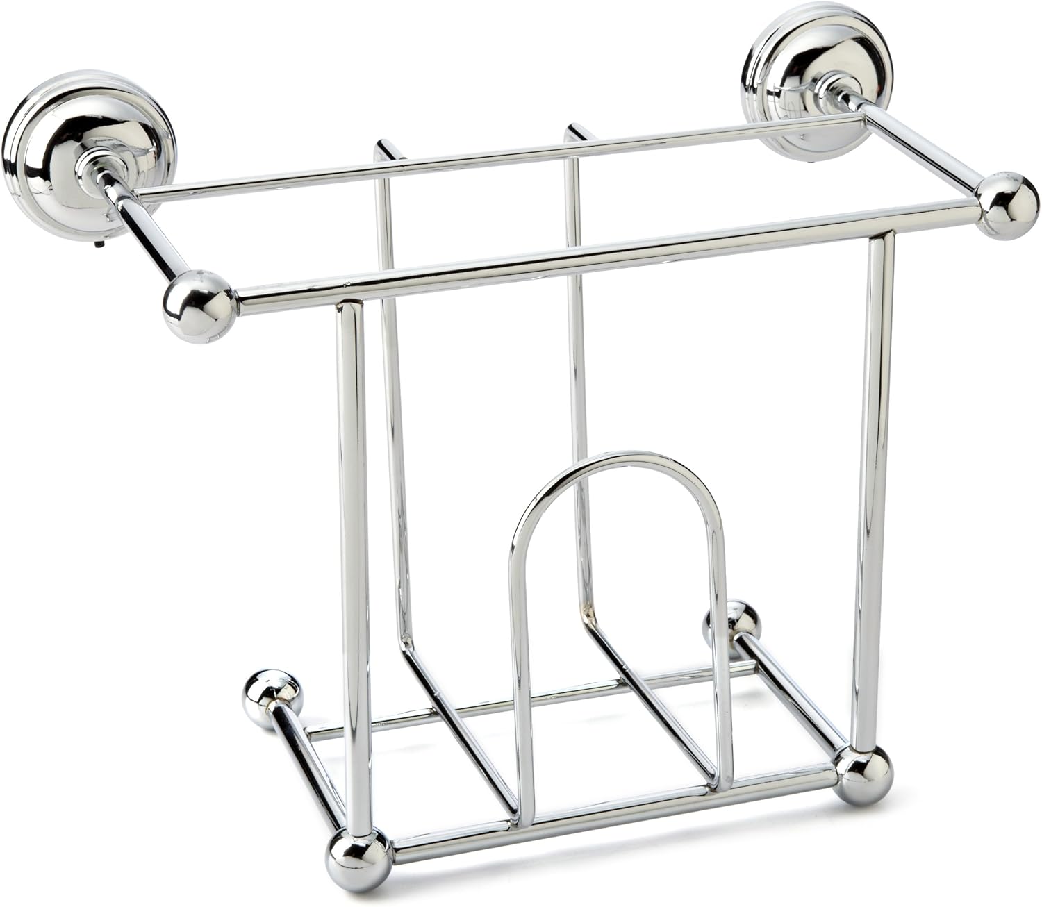 Amazon.com: Taymor Chrome Wall Mount Magazine Rack : Home & Kitchen
