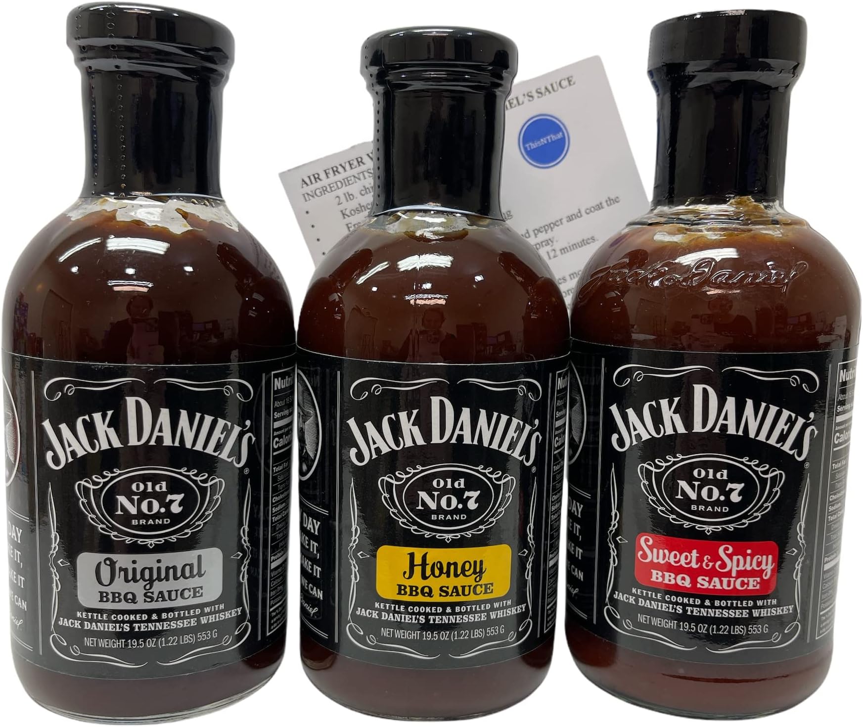 Amazon.com : TGI FRIDAYS Signature Whiskey Sauce, BBQ Sauce, 16 Ounce ...