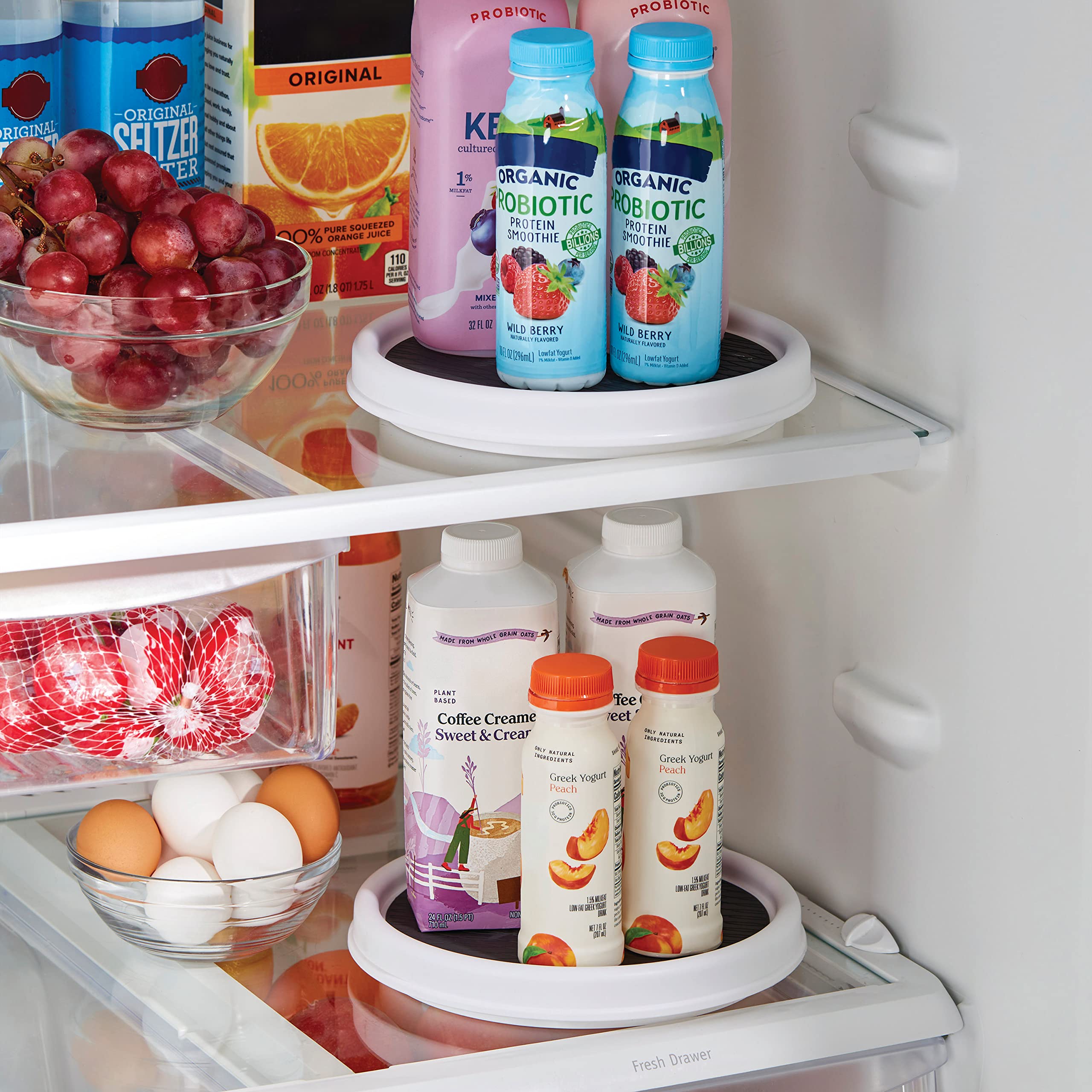 Snapklik.com : Copco 9 Inch Non Skid Pantry Cabinet Lazy Susan Turntable