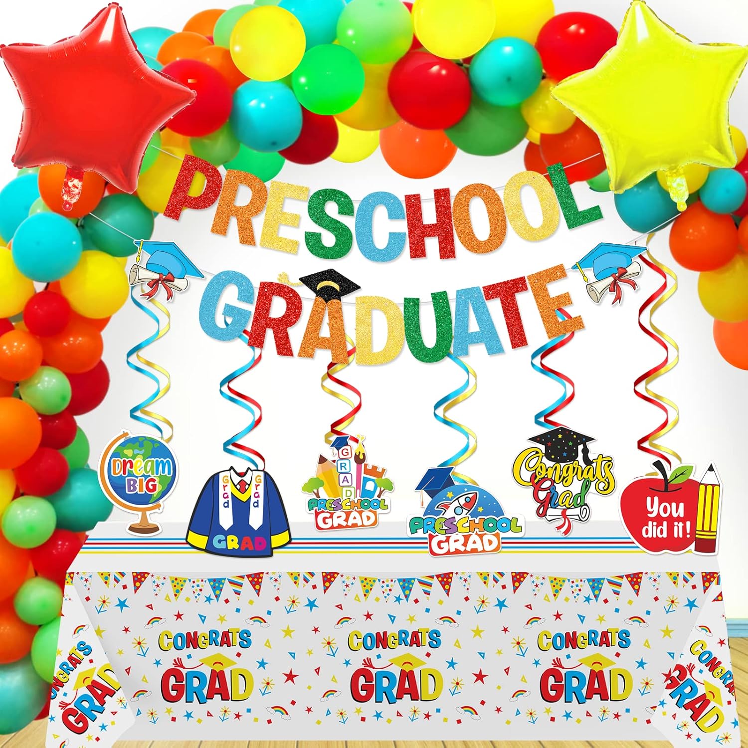 Amazon.com: Preschool Graduation Decorations Prek Graduation ...
