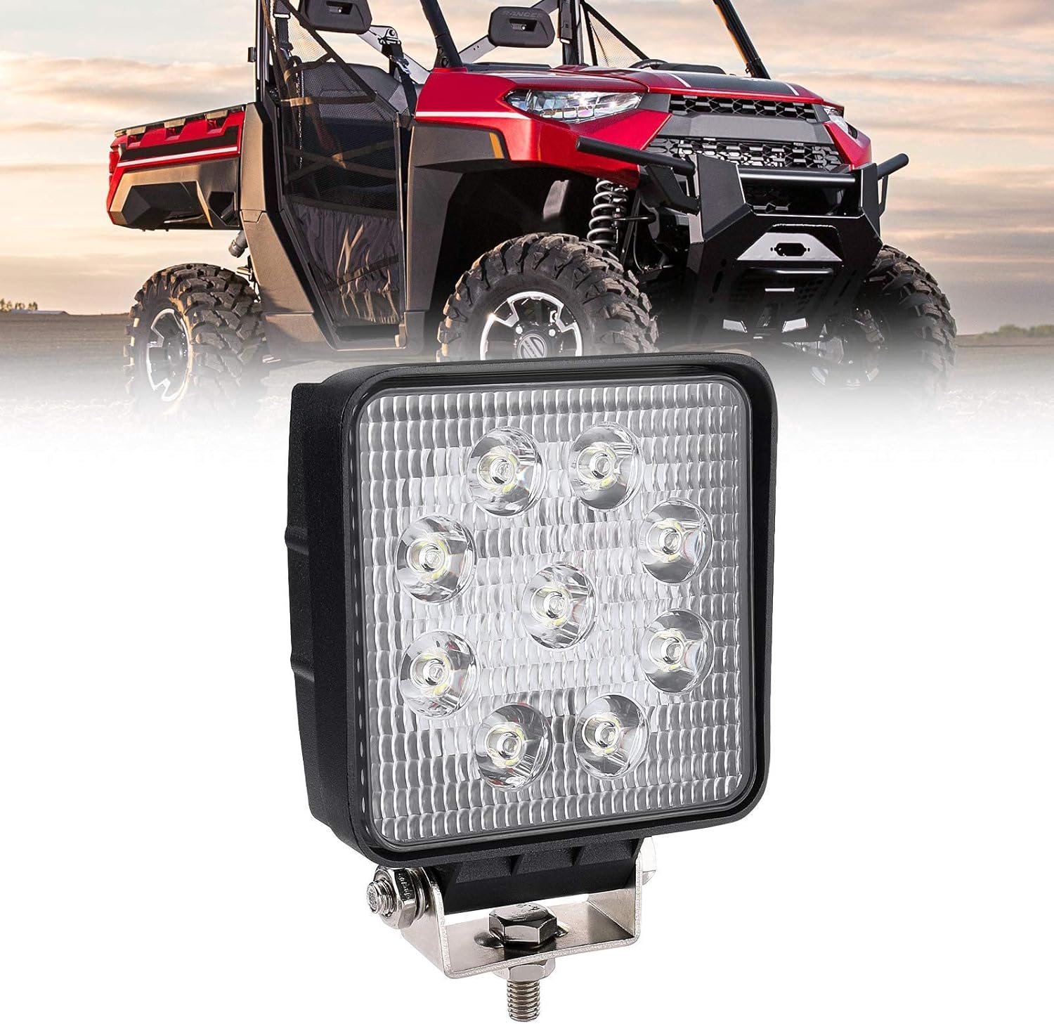 KEMIMOTO Backup Light Compatible with Ranger XP 1000, 27W Reverse Light ...