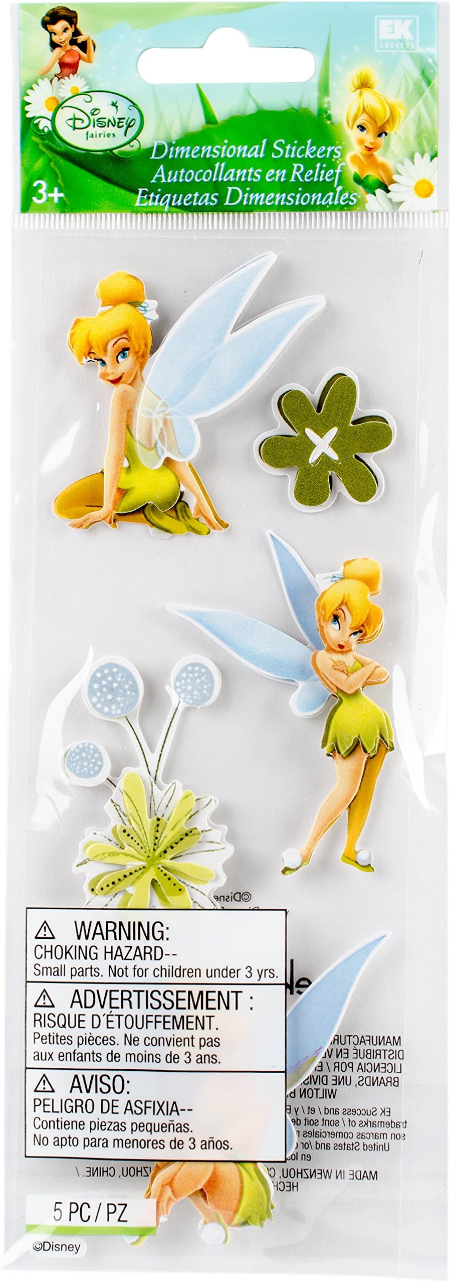 Amazon.com: DISNEY TINKERBELL STICKERS VALUE PACK 350 COUNT : Toys & Games