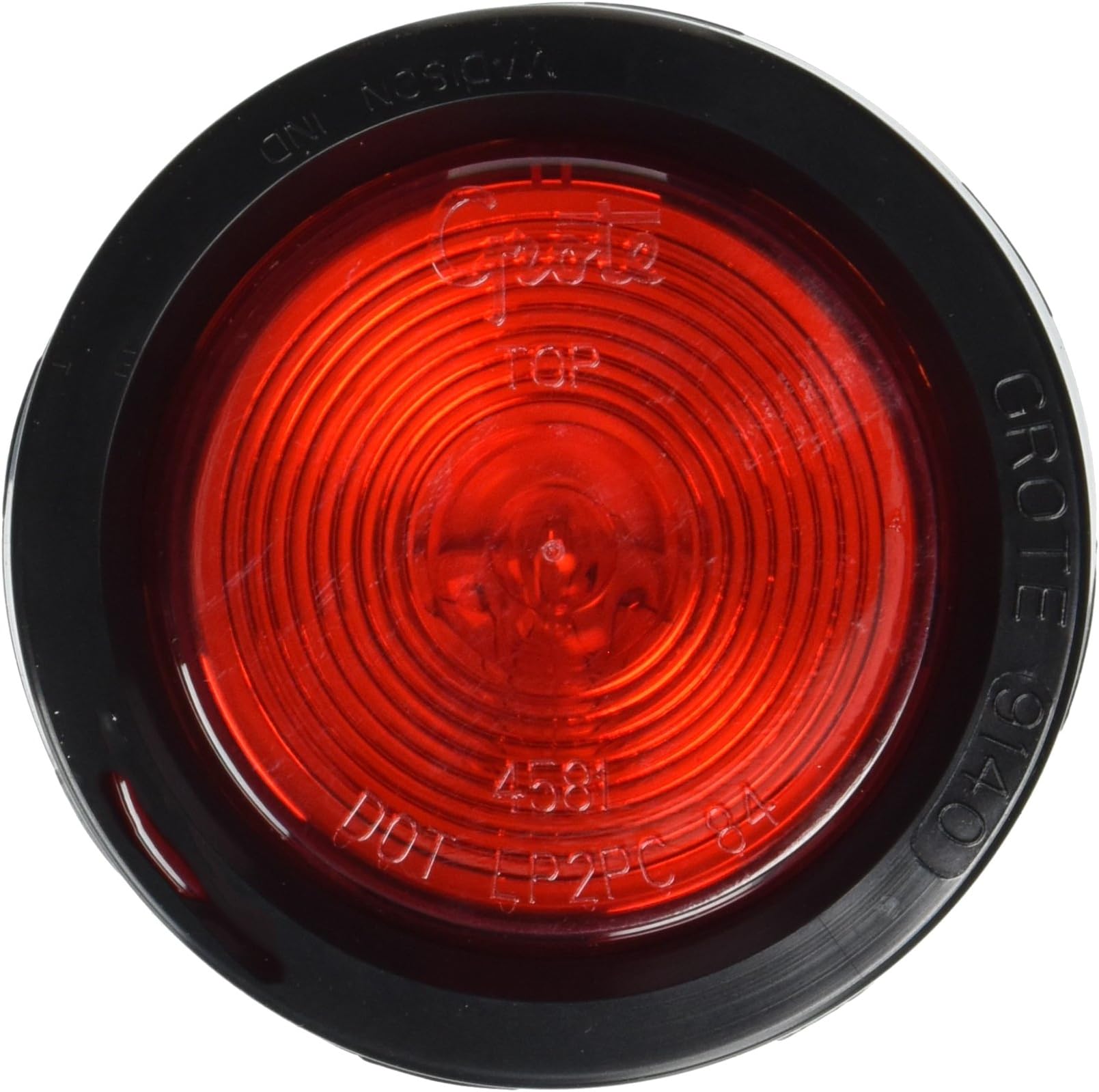 Amazon.com: Grote 45042-2 1/2" Round Clearance/Marker Light - Optic ...