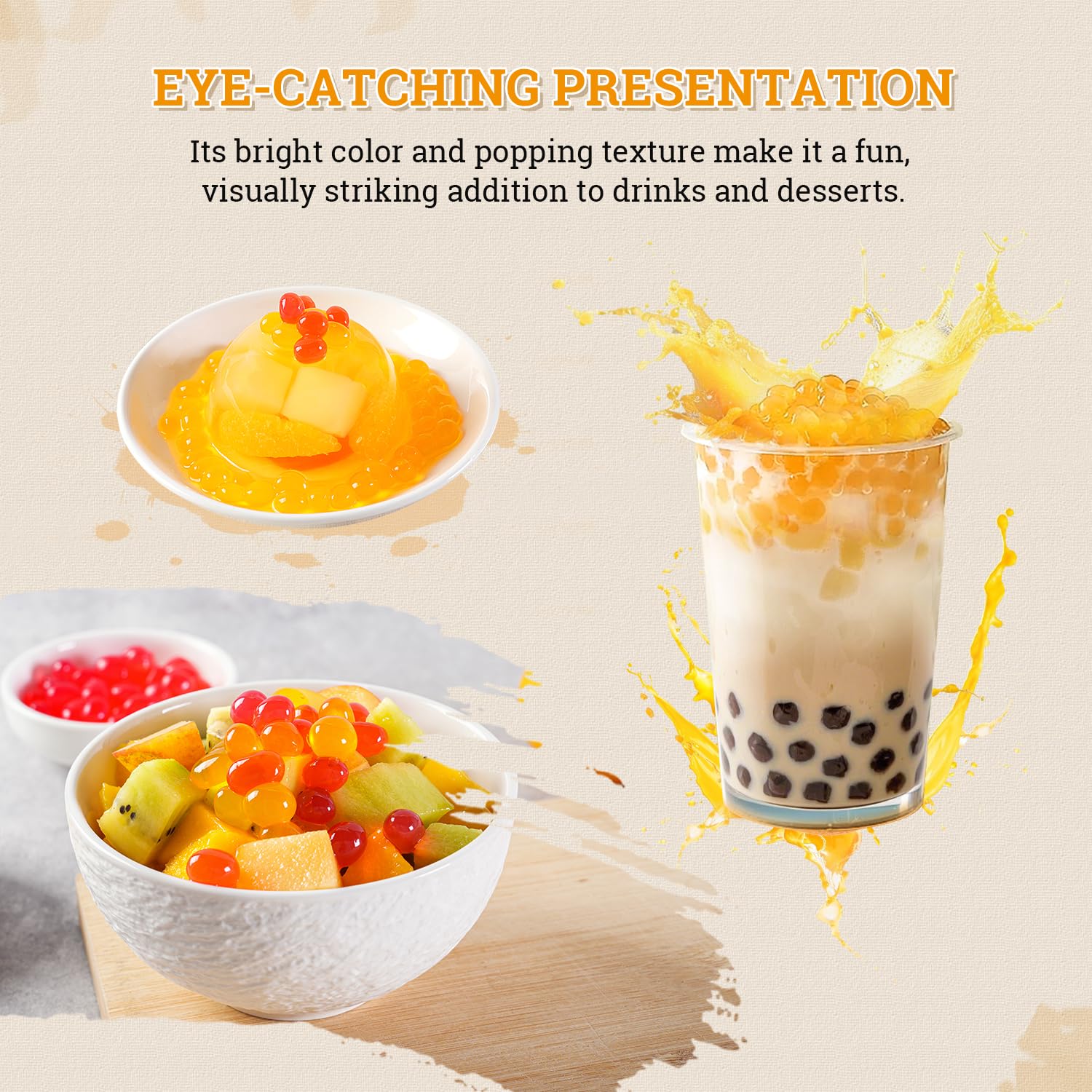 Snapklik.com : 52USA Mango Popping Boba