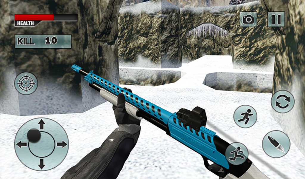 FPS Encounter Shooting 2022 Call for War Snow Battle Special Ops - App ...