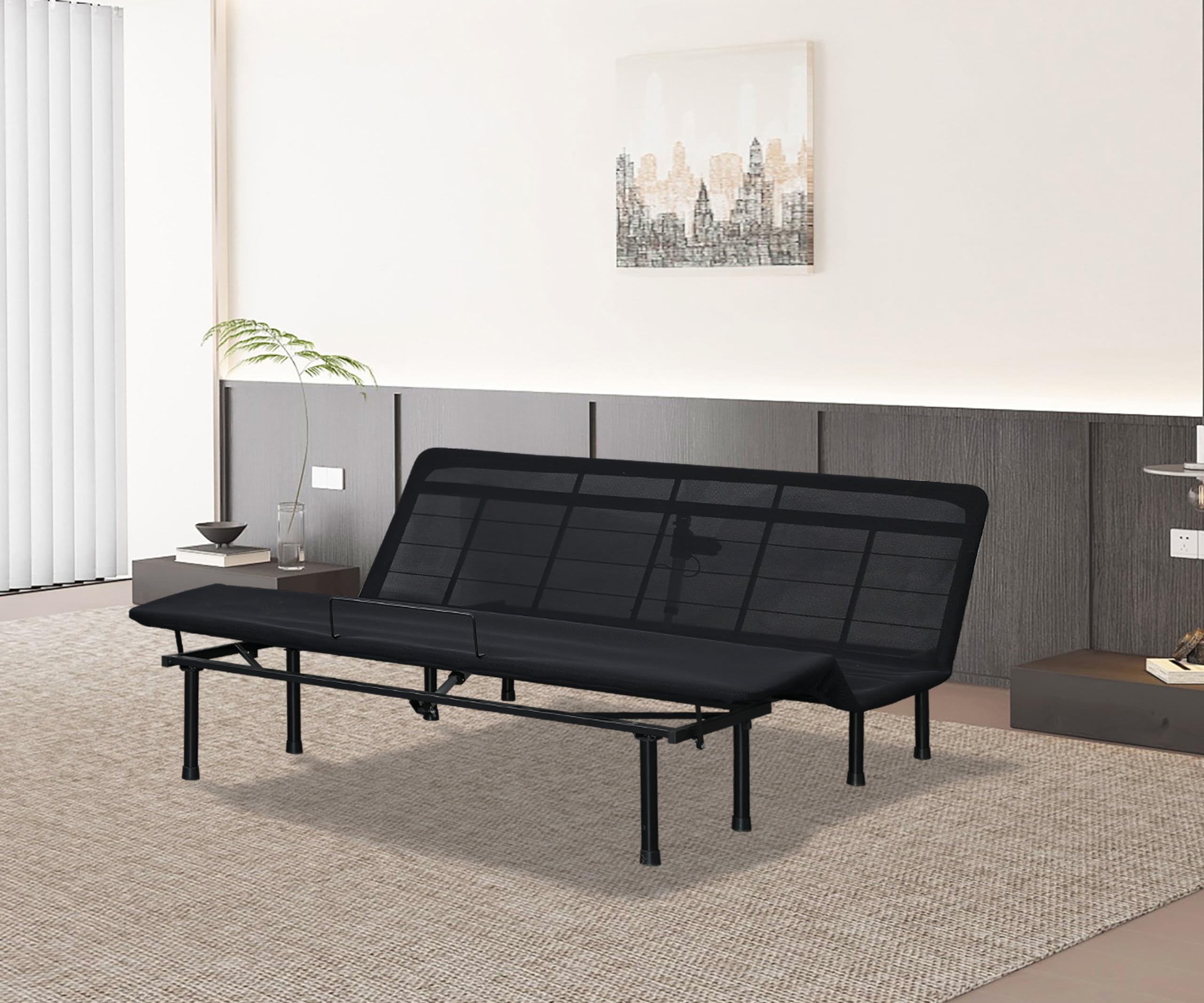 Amazon.com: Evedy King Electric Adjustable Bed Base Frame,Intelligent ...