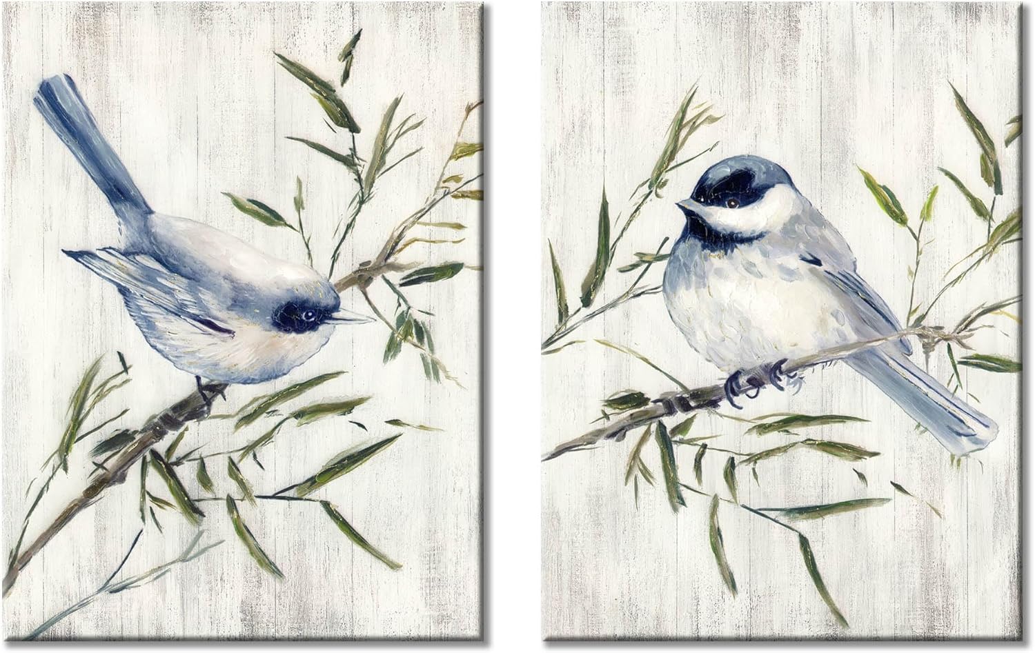 Amazon.com: Bird Wall Art Spring Pictures: Hummingbird Painting Chinese ...