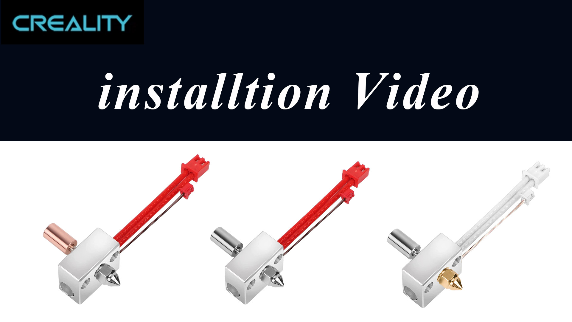 Snapklik.com : Creality Official Sprite Extruder Heater Block Kit High ...