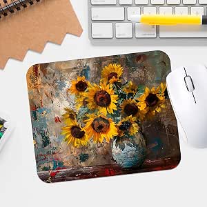 Premium Post-Impressionism Mouse Pad - Washable Waterproof Desk Mouse ...