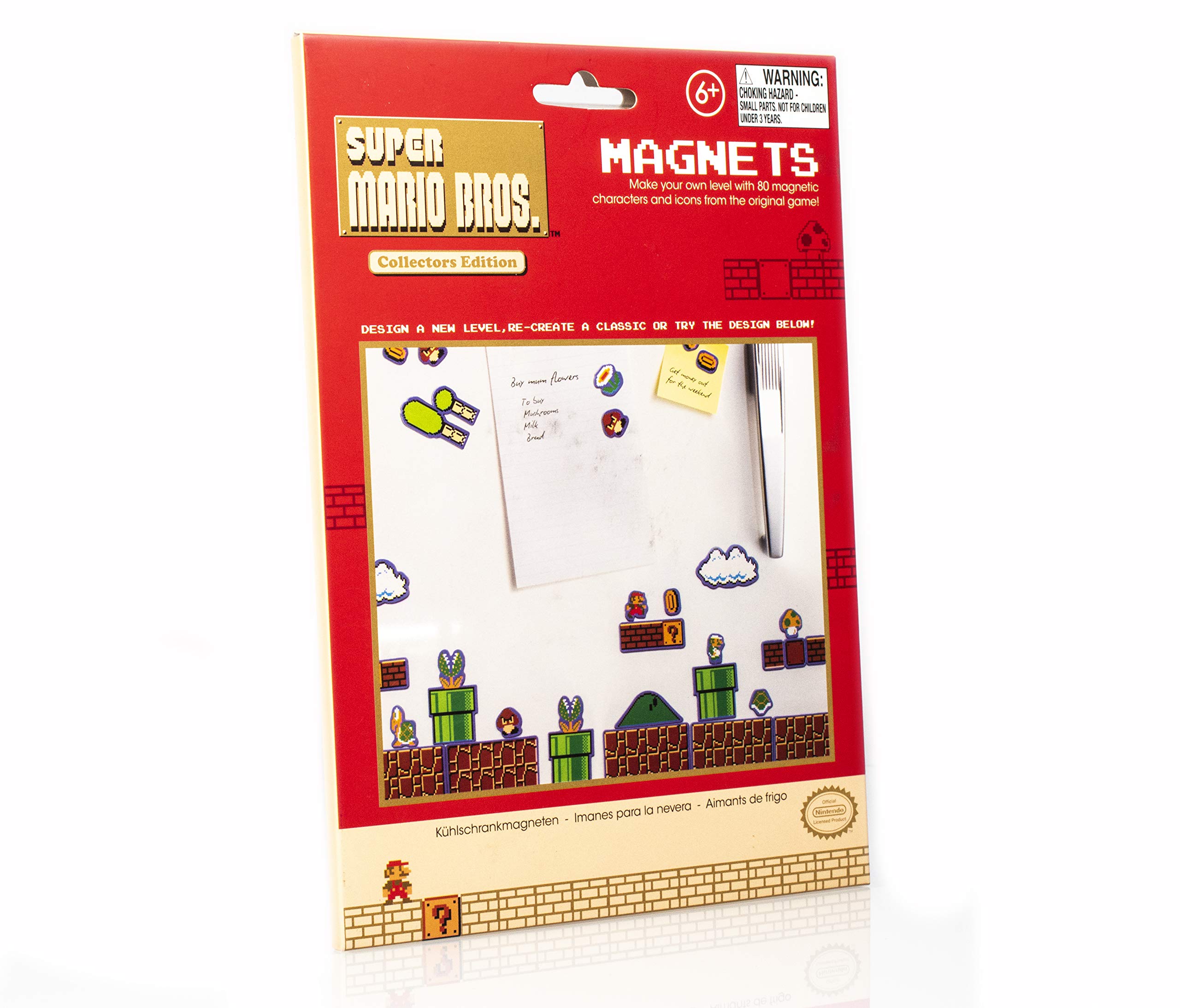Nintendo Super Mario Bros Magnets Collectors Edition by Nintendo ...