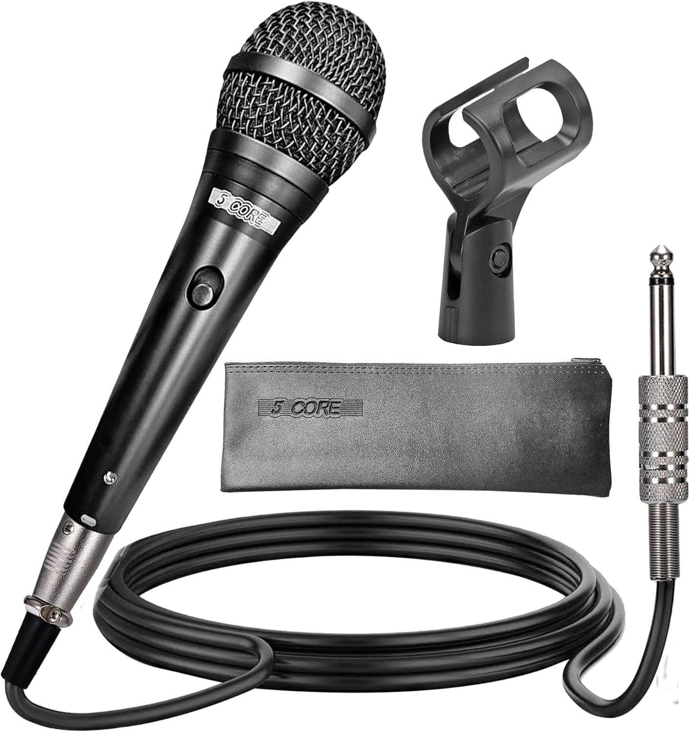 Amazon.com: 5 CORE Professional Dynamic Vocal Microphone Neodymium ...