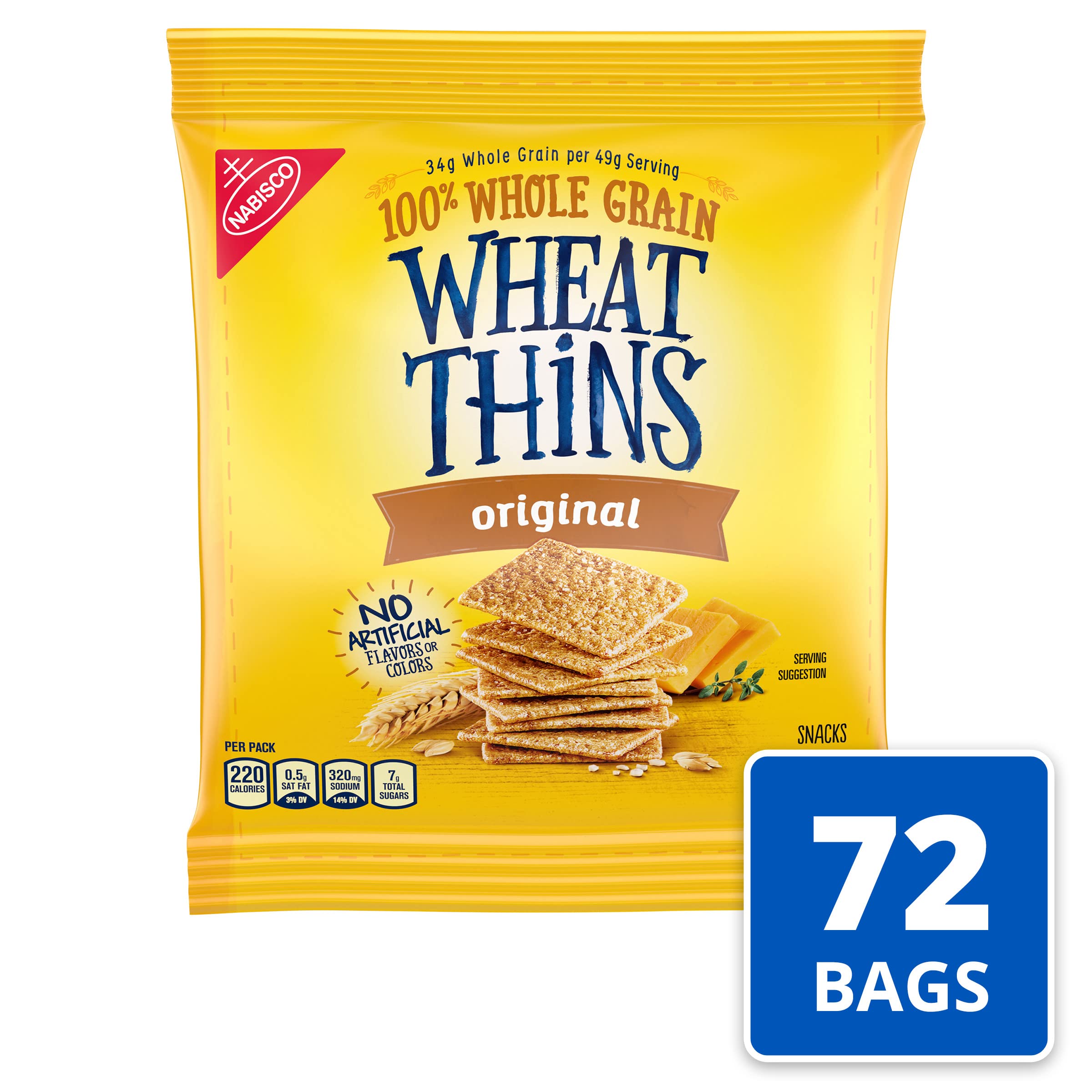 Wheat Thins Original Nutrition Label